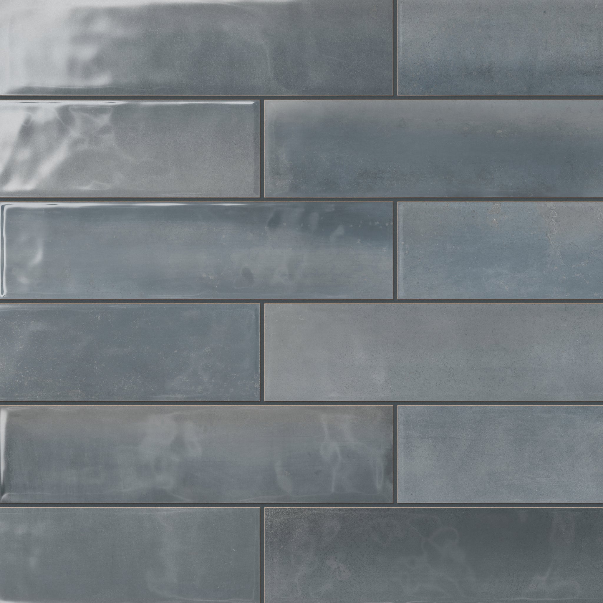 Olivia 4x16 Glossy Ceramic Tile in Dusty Blue