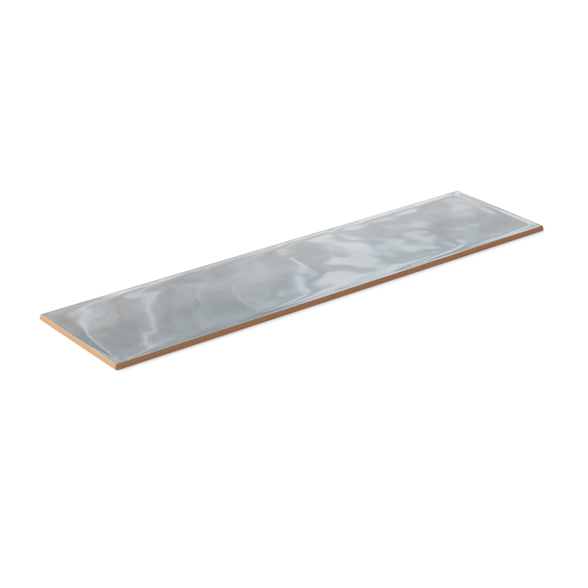 Olivia 4x16 Glossy Ceramic Tile in Dusty Blue