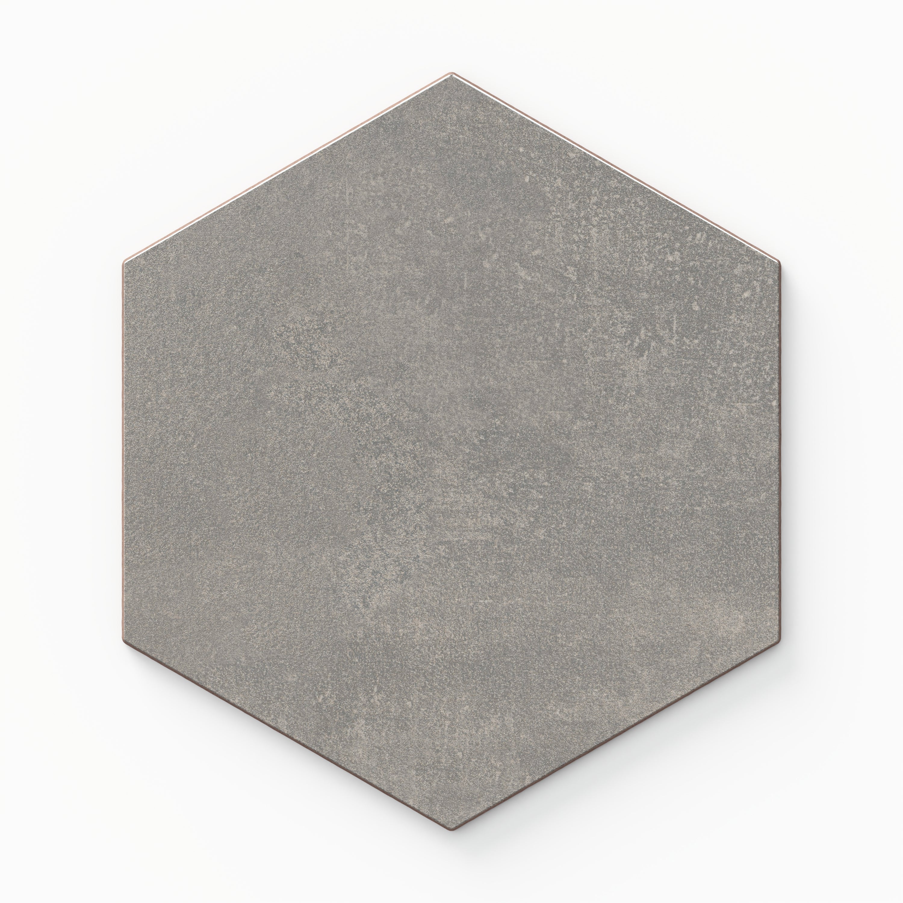 Adrian 7x8.25 Matte Porcelain Tile in Smoke
