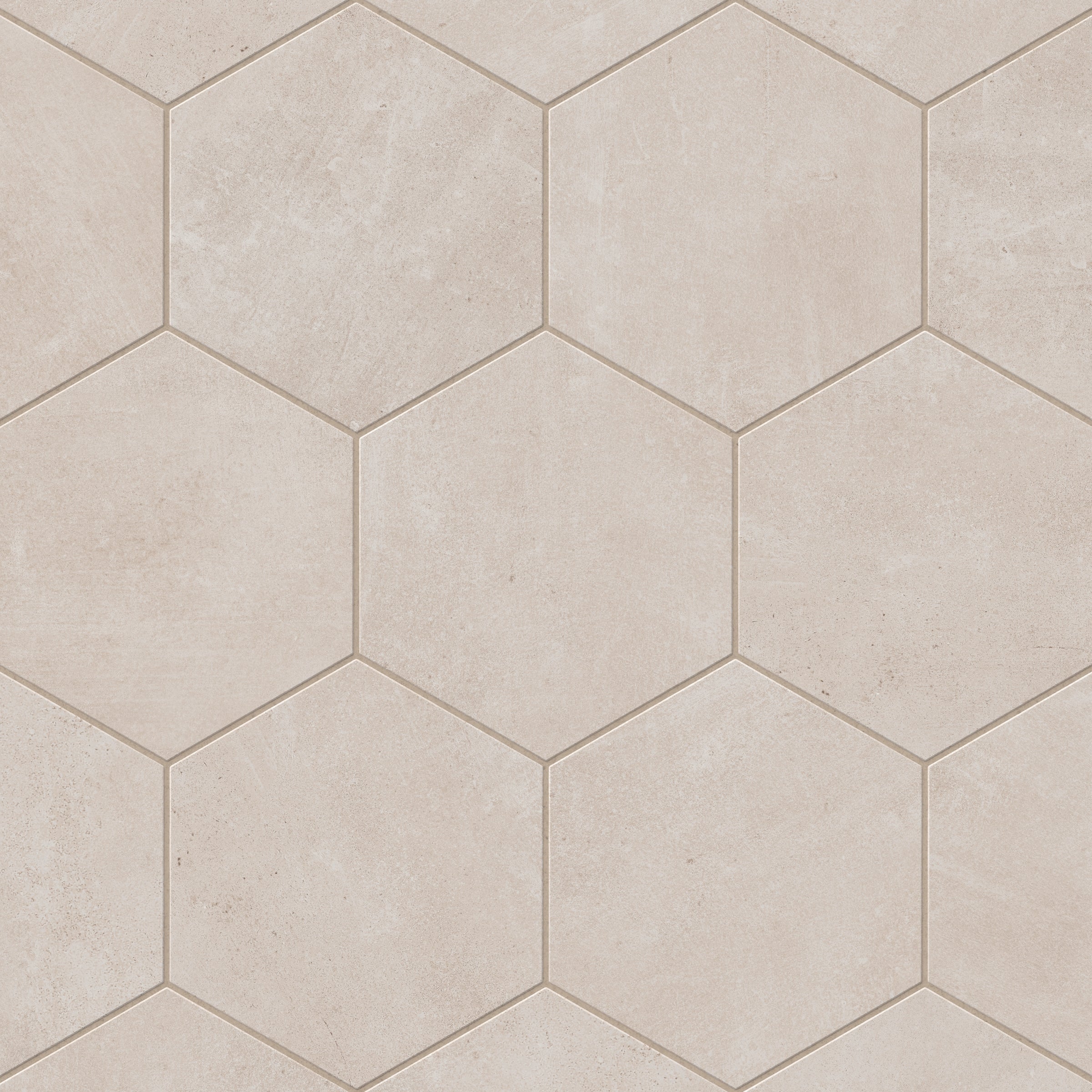 Adrian 7x8.25 Matte Porcelain Tile in Almond