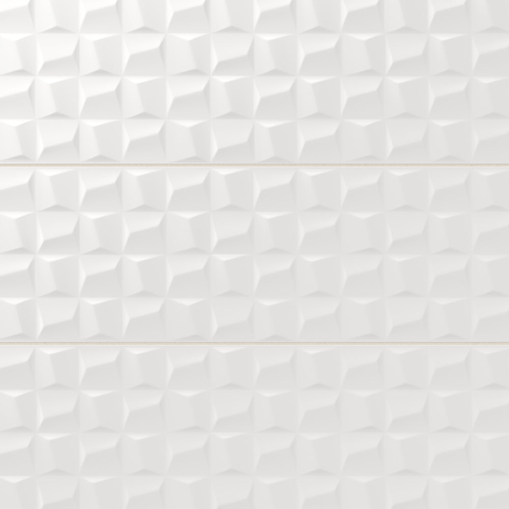 Zayne 12x36 Matte Ceramic Tile in Blocks