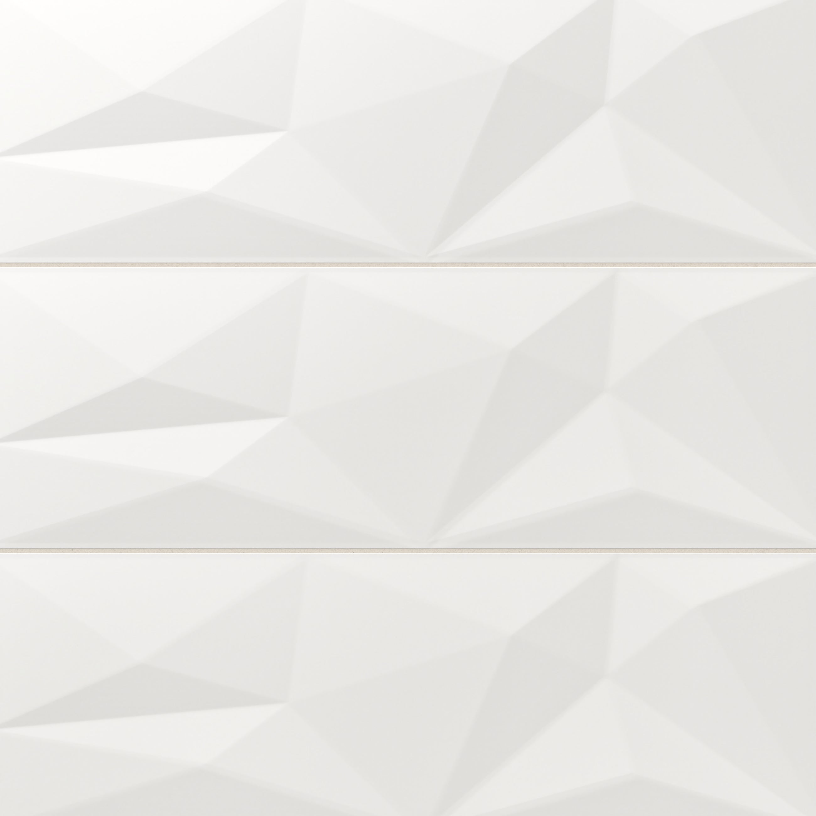 Zayne 12x36 Matte Ceramic Tile in Pyramids