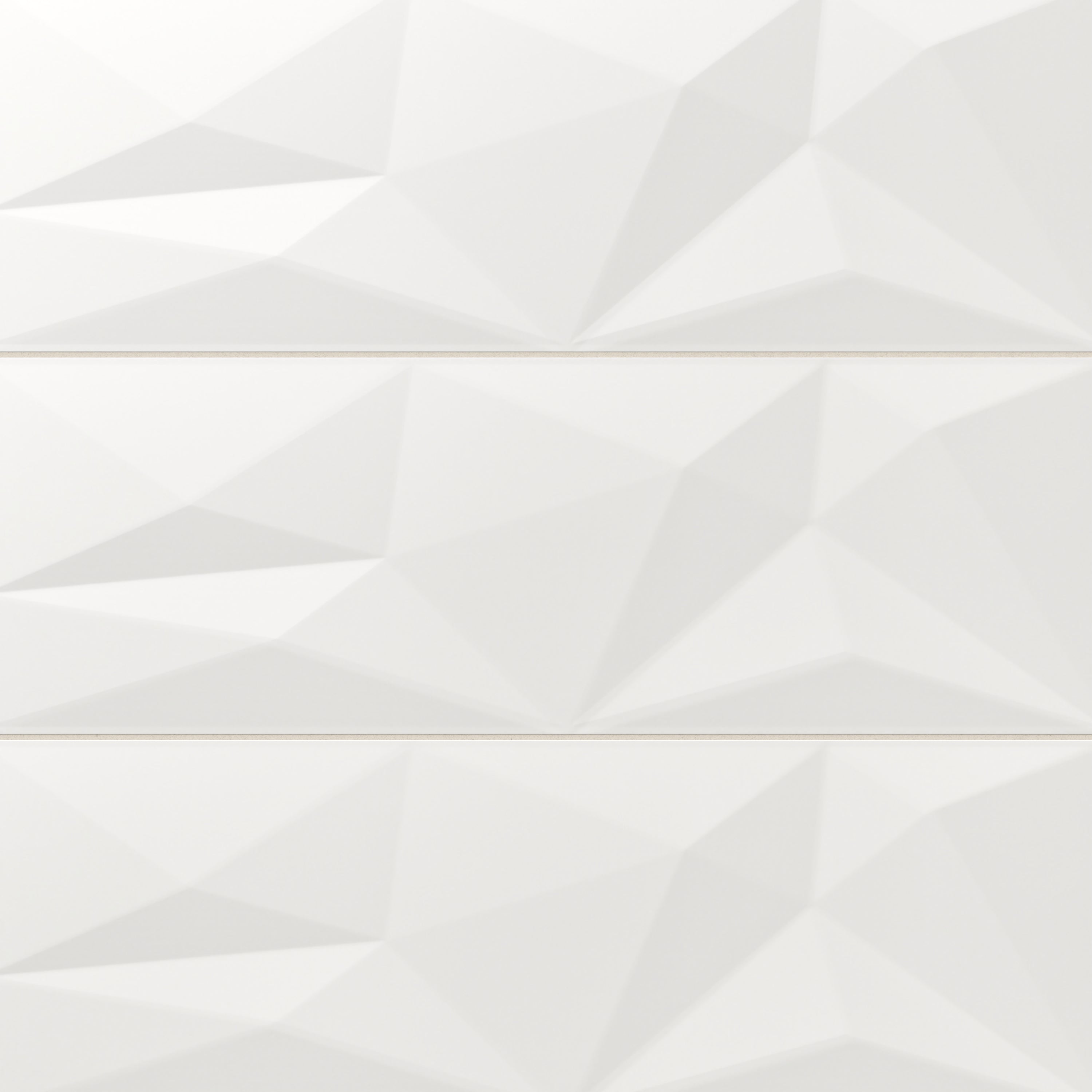 Zayne 12x36 Matte Ceramic Tile in Pyramids