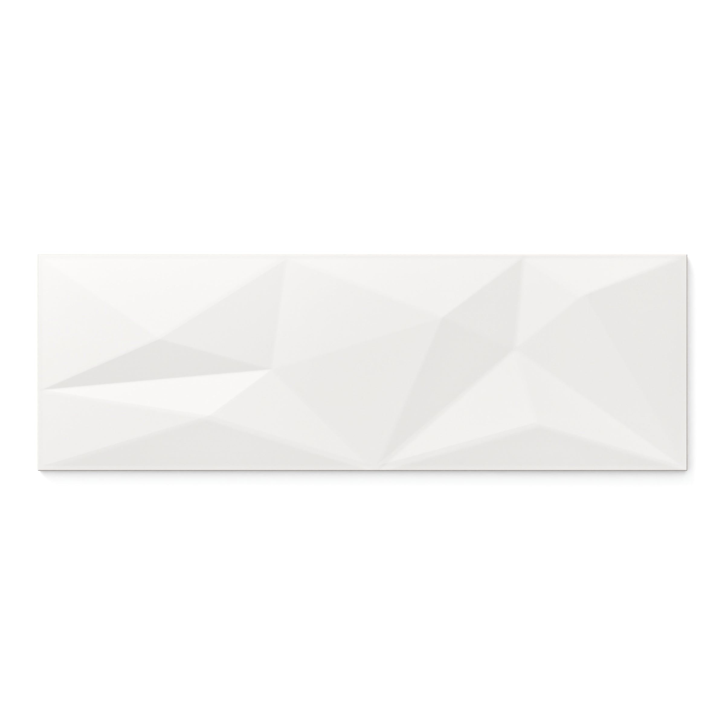 Zayne 12x36 Matte Ceramic Tile in Pyramids