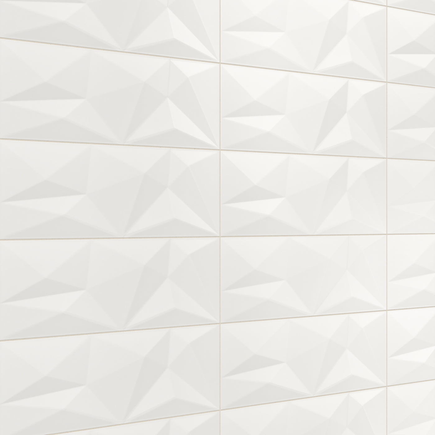 Zayne 12x36 Matte Ceramic Tile in Pyramids