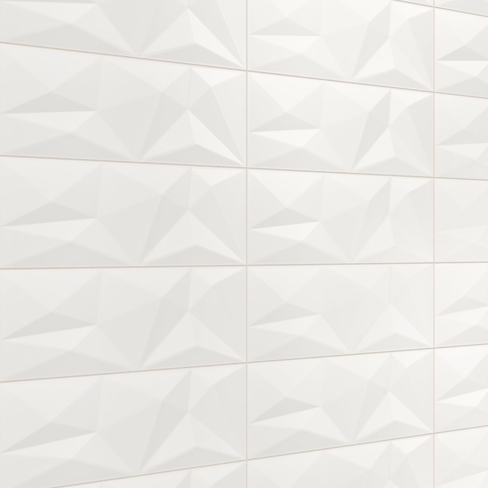 Zayne 12x36 Matte Ceramic Tile in Pyramids