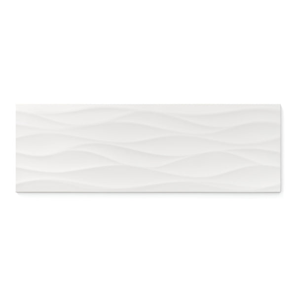 Zayne 12x36 Matte Ceramic Tile in Waves