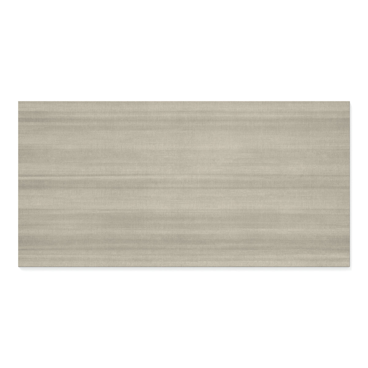 Riley 24x48 Matte Porcelain Tile in Linen Pattern Oyster