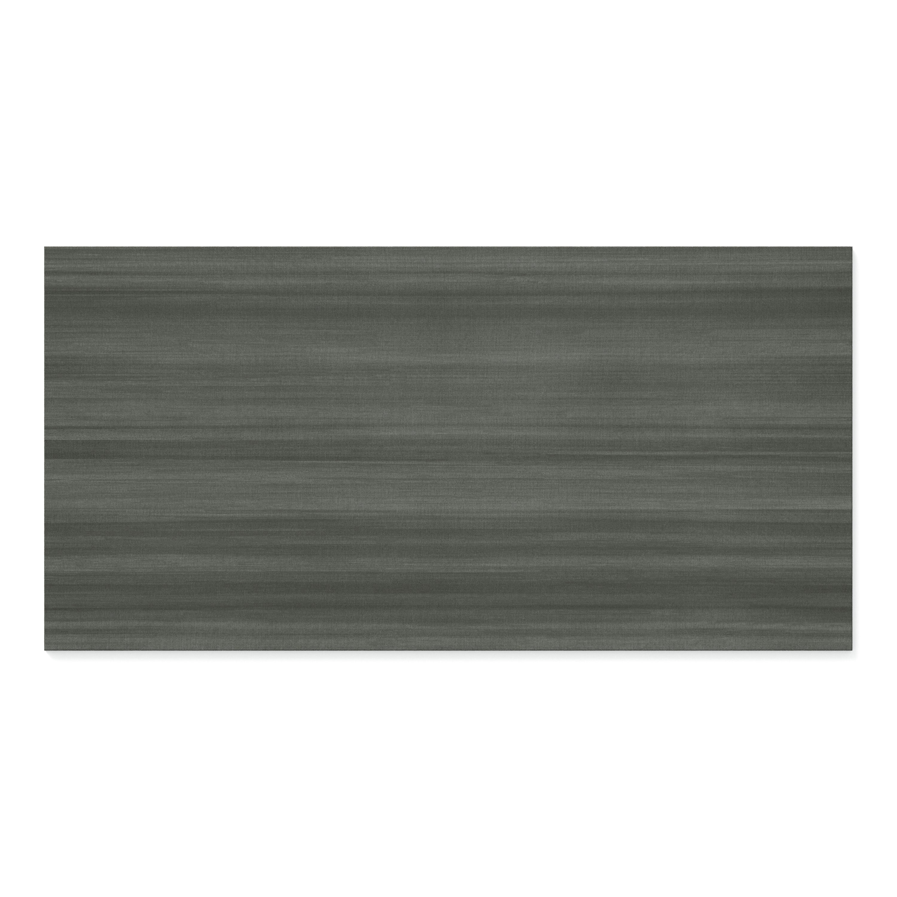 Riley 24x48 Matte Porcelain Tile in Linen Pattern Charcoal