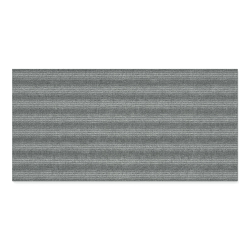 Riley 24x48 Matte Porcelain Tile in Woven Pattern Indigo