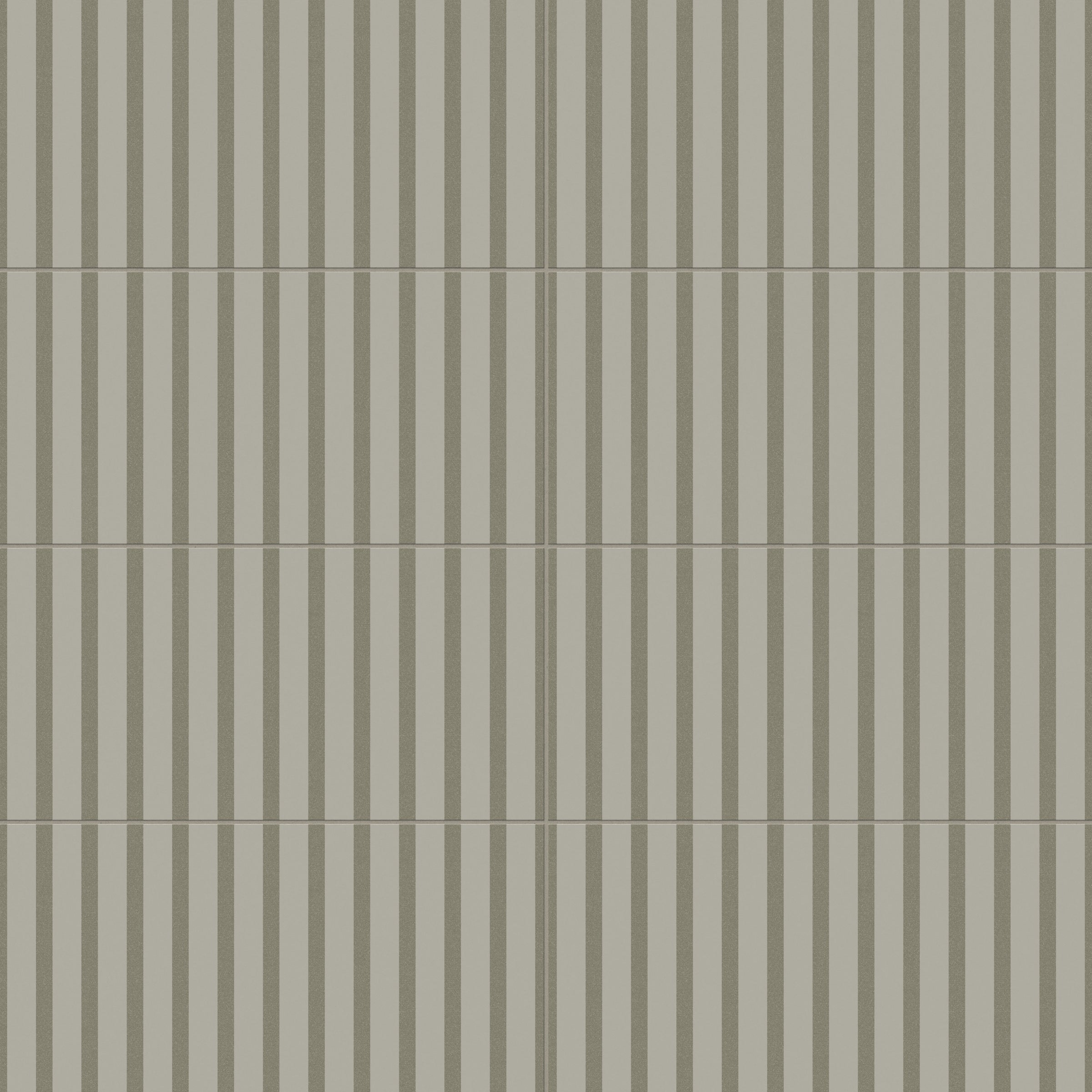 Riley 12x24 Matte Porcelain Tile in Striped Pattern Sterling