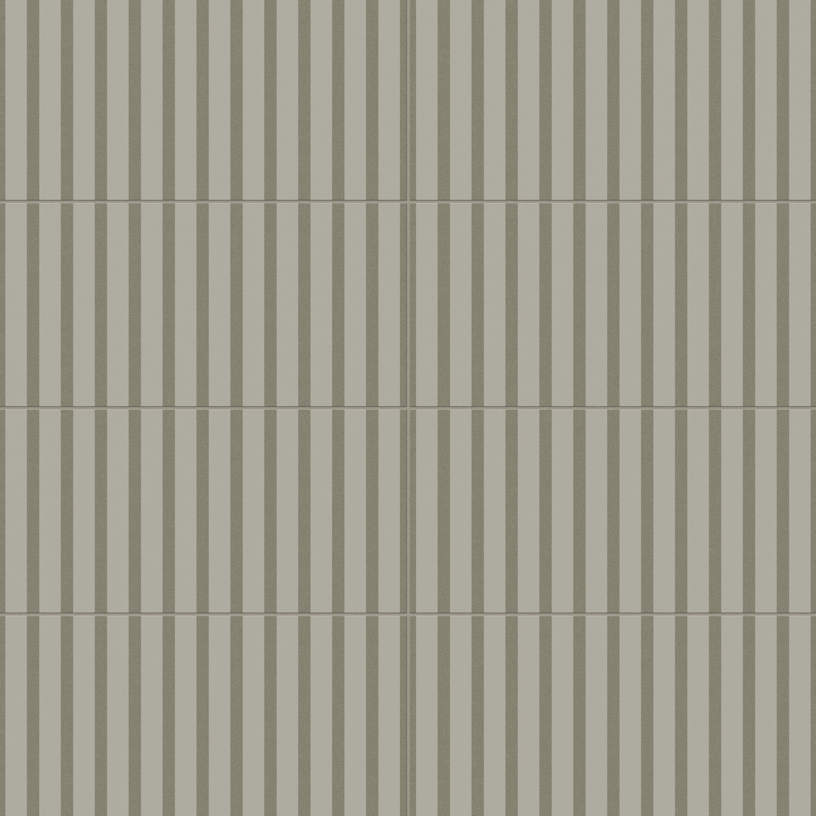 Riley 12x24 Matte Porcelain Tile in Striped Pattern Sterling