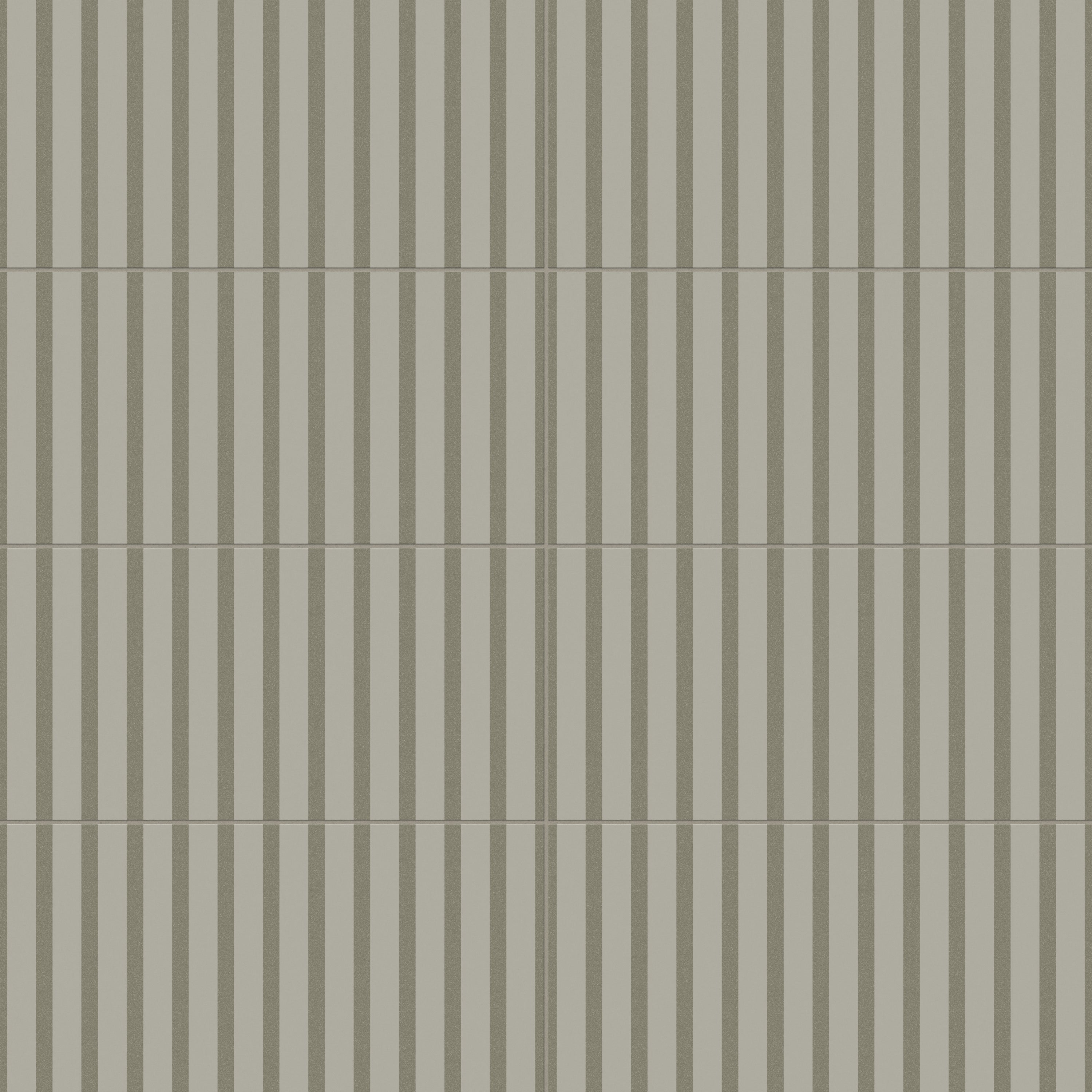 Riley 12x24 Matte Porcelain Tile in Striped Pattern Sterling
