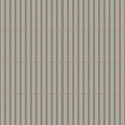 Riley 12x24 Matte Porcelain Tile in Striped Pattern Sterling