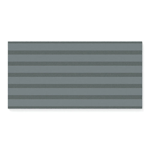 Riley 12x24 Matte Porcelain Tile in Striped Pattern Indigo