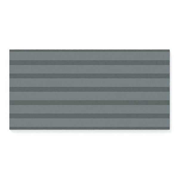 Riley 12x24 Matte Porcelain Tile in Striped Pattern Indigo