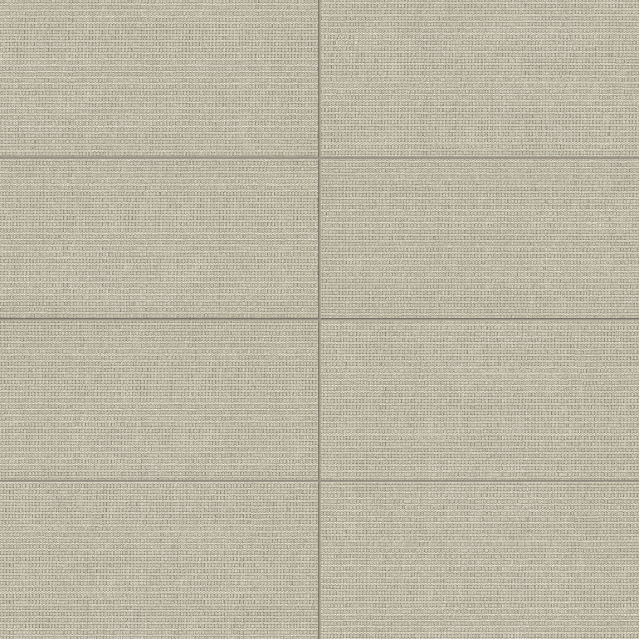 Riley 12x24 Matte Porcelain Tile in Woven Pattern Dove