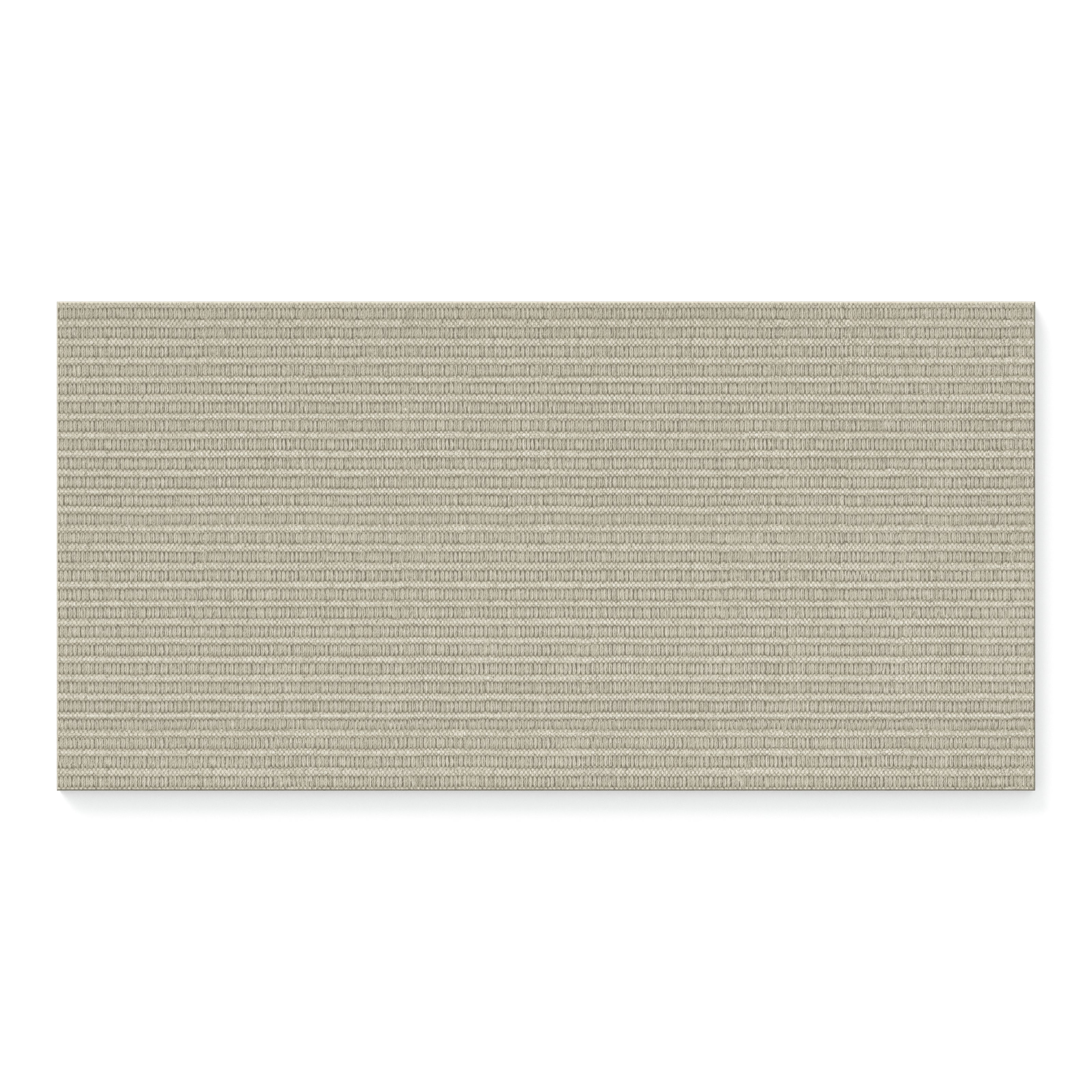 Riley 12x24 Matte Porcelain Tile in Woven Pattern Dove