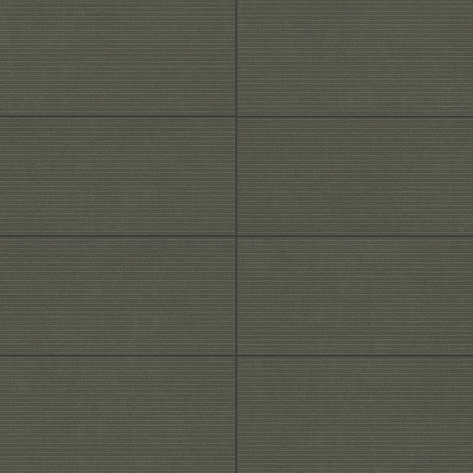 Riley 12x24 Matte Porcelain Tile in Woven Pattern Charcoal