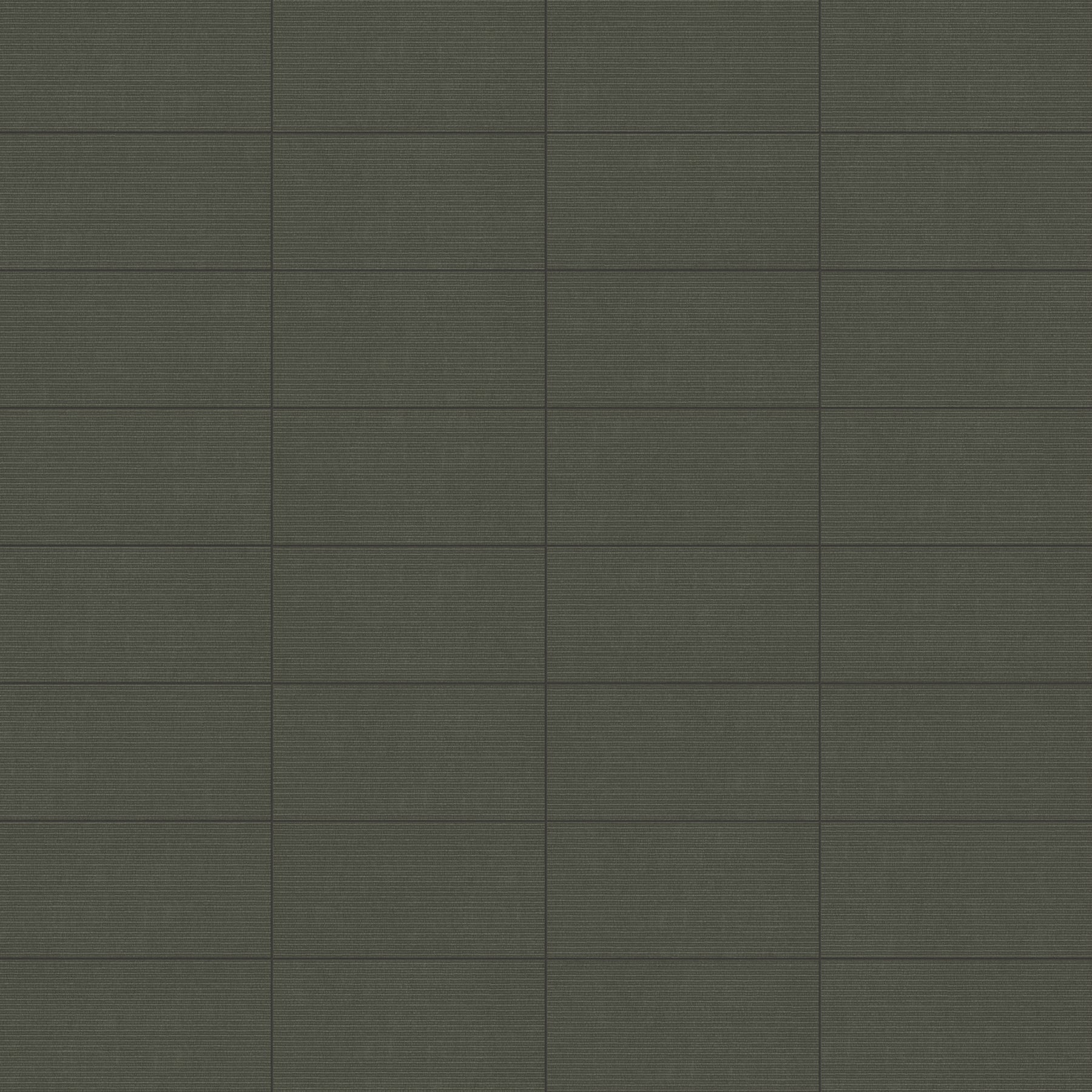 Riley 12x24 Matte Porcelain Tile in Woven Pattern Charcoal