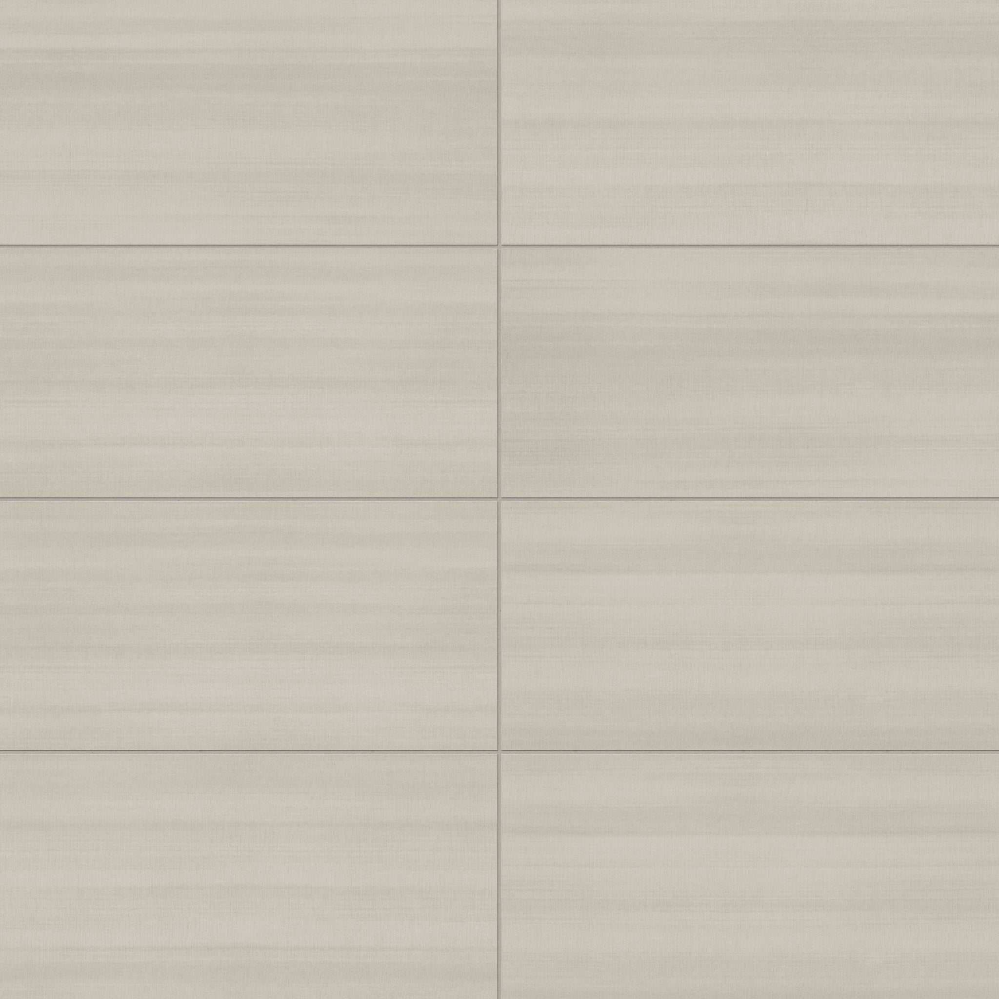 Riley 12x24 Matte Porcelain Tile in Linen Pattern Bone