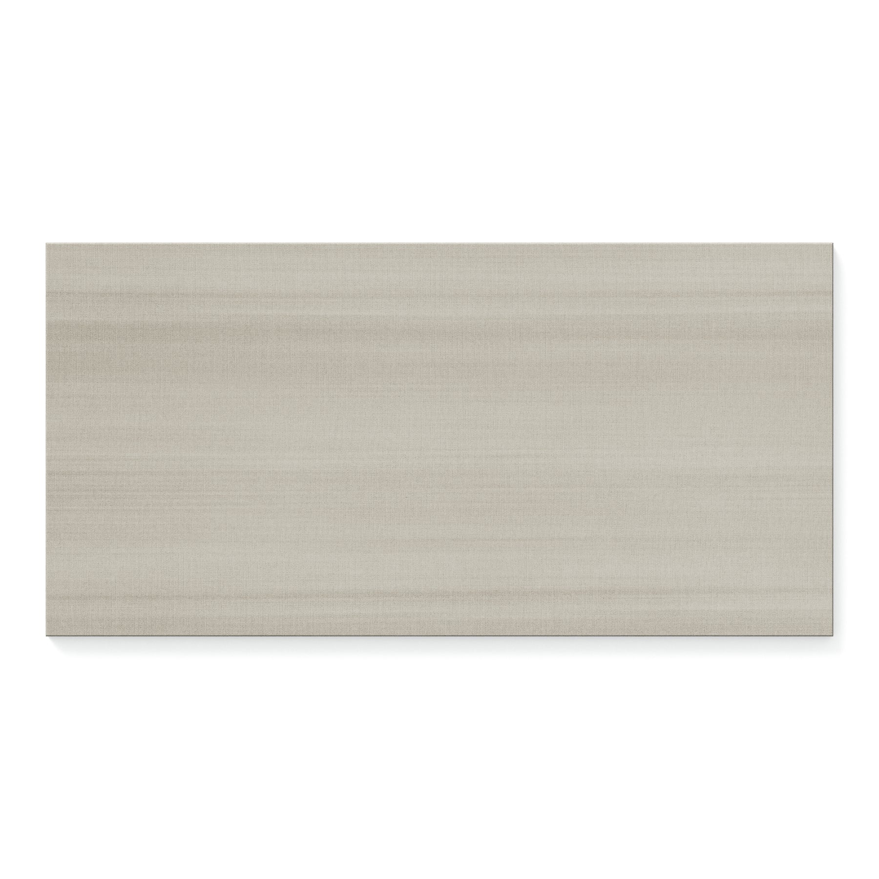 Riley 12x24 Matte Porcelain Tile in Linen Pattern Bone