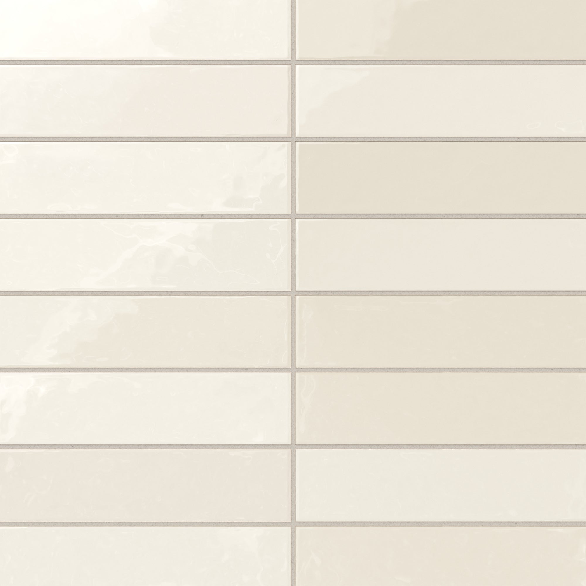 Teagan 3x12 Glossy Ceramic Tile in Cream