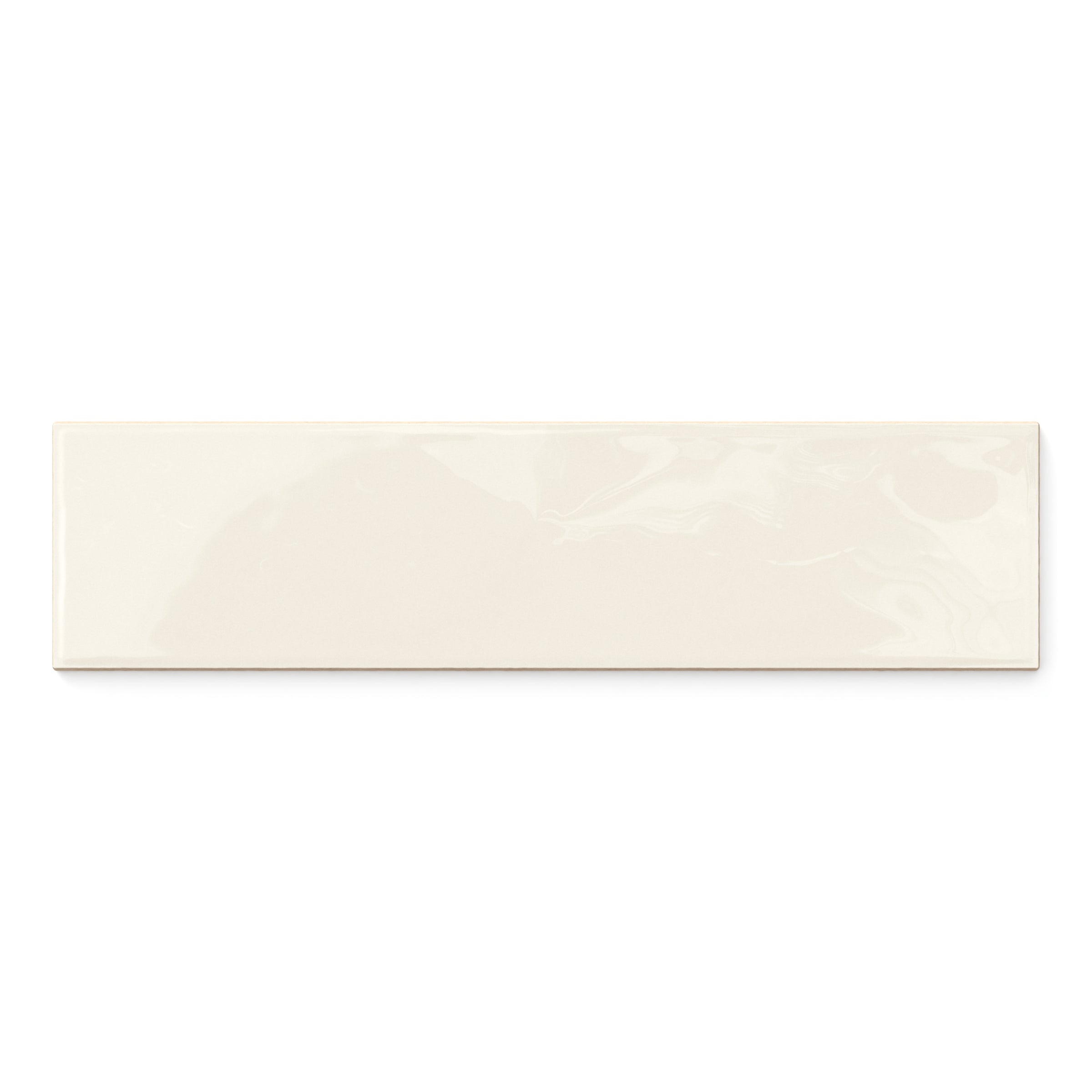 Teagan 3x12 Glossy Ceramic Tile in Cream
