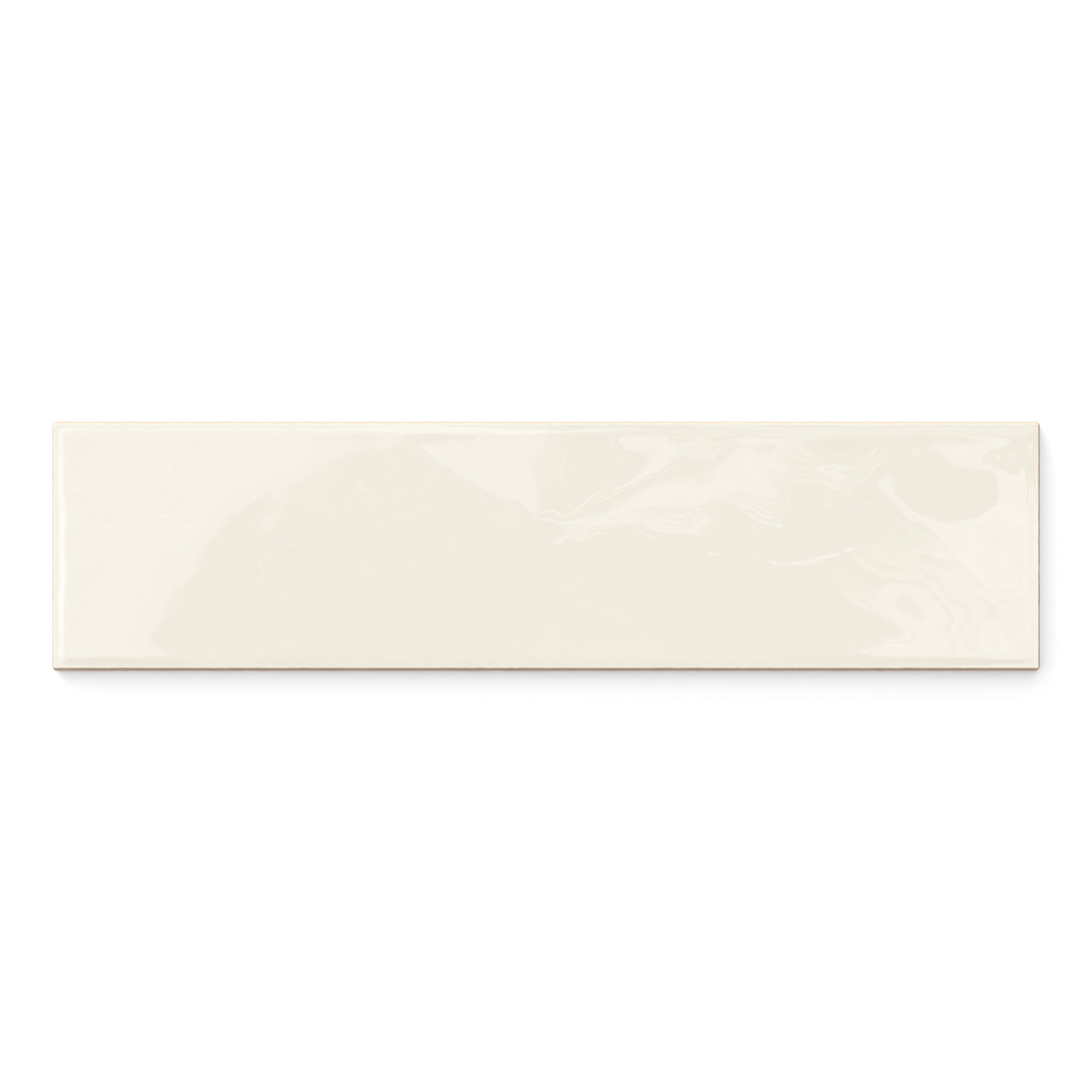 Teagan 3x12 Glossy Ceramic Tile in Cream