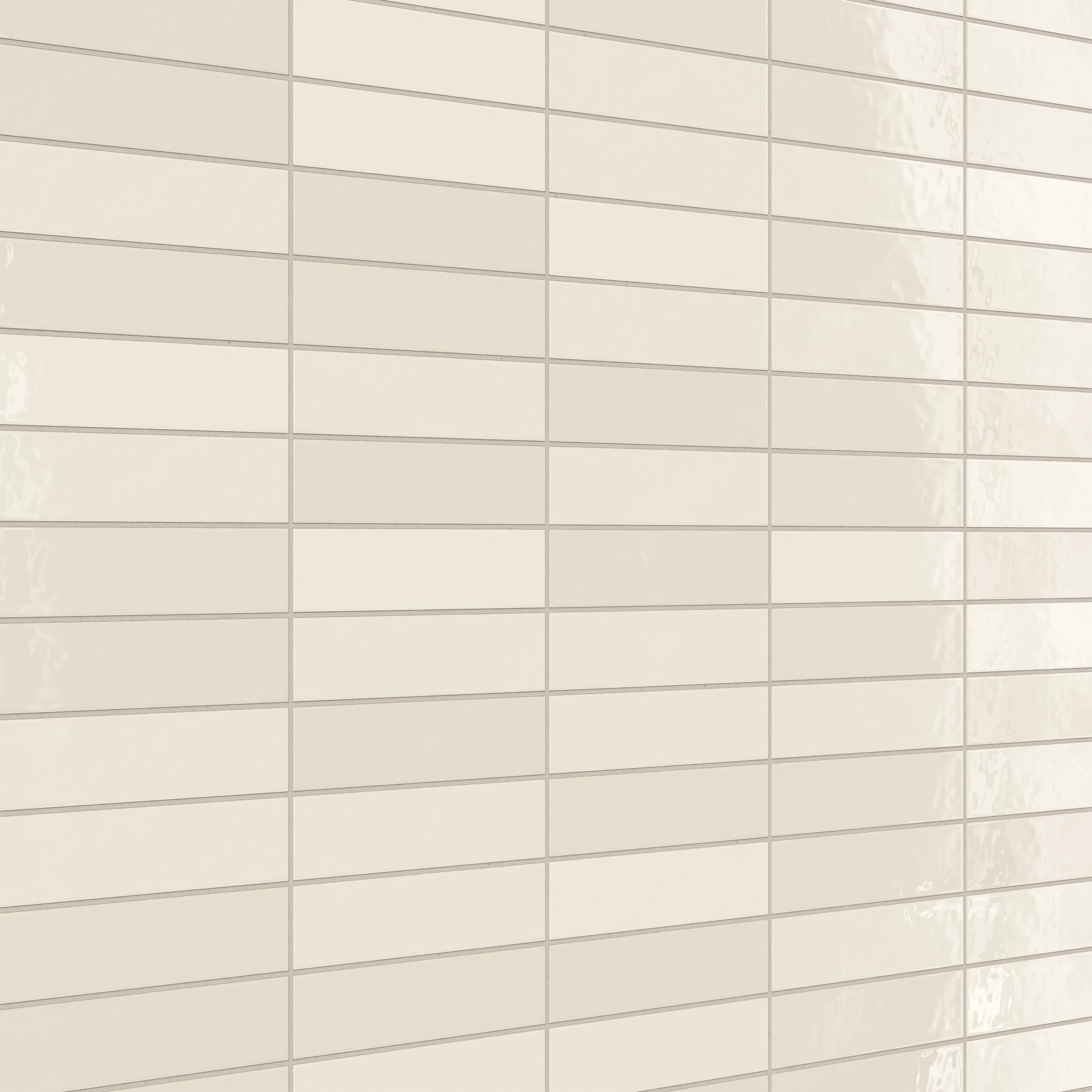 Teagan 3x12 Glossy Ceramic Tile in Cream