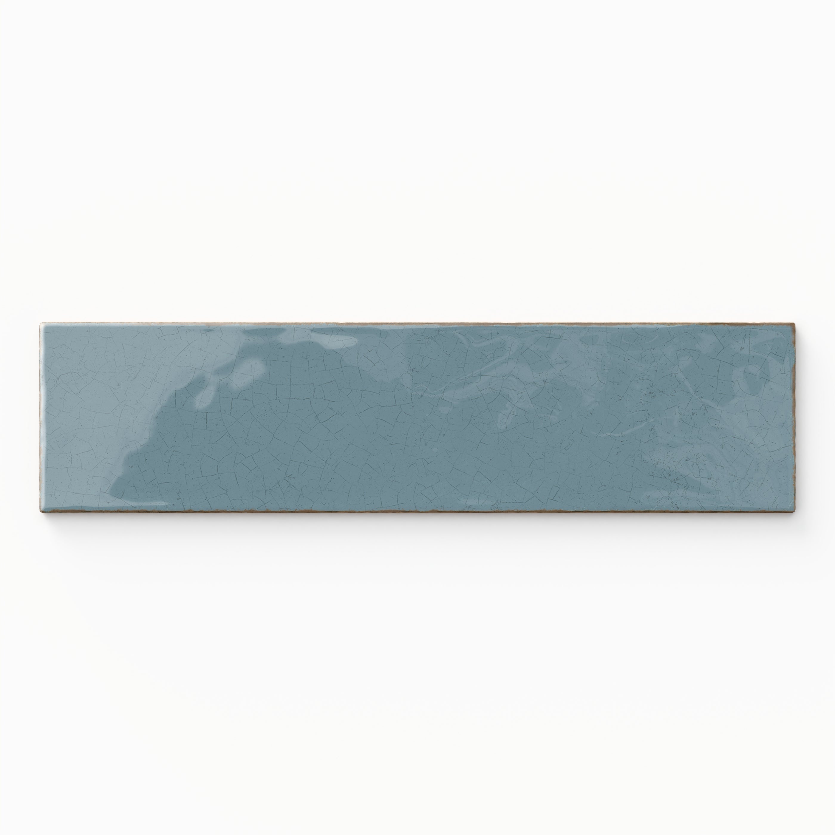 Josie 3x12 Crackled Ceramic Tile in Ocean