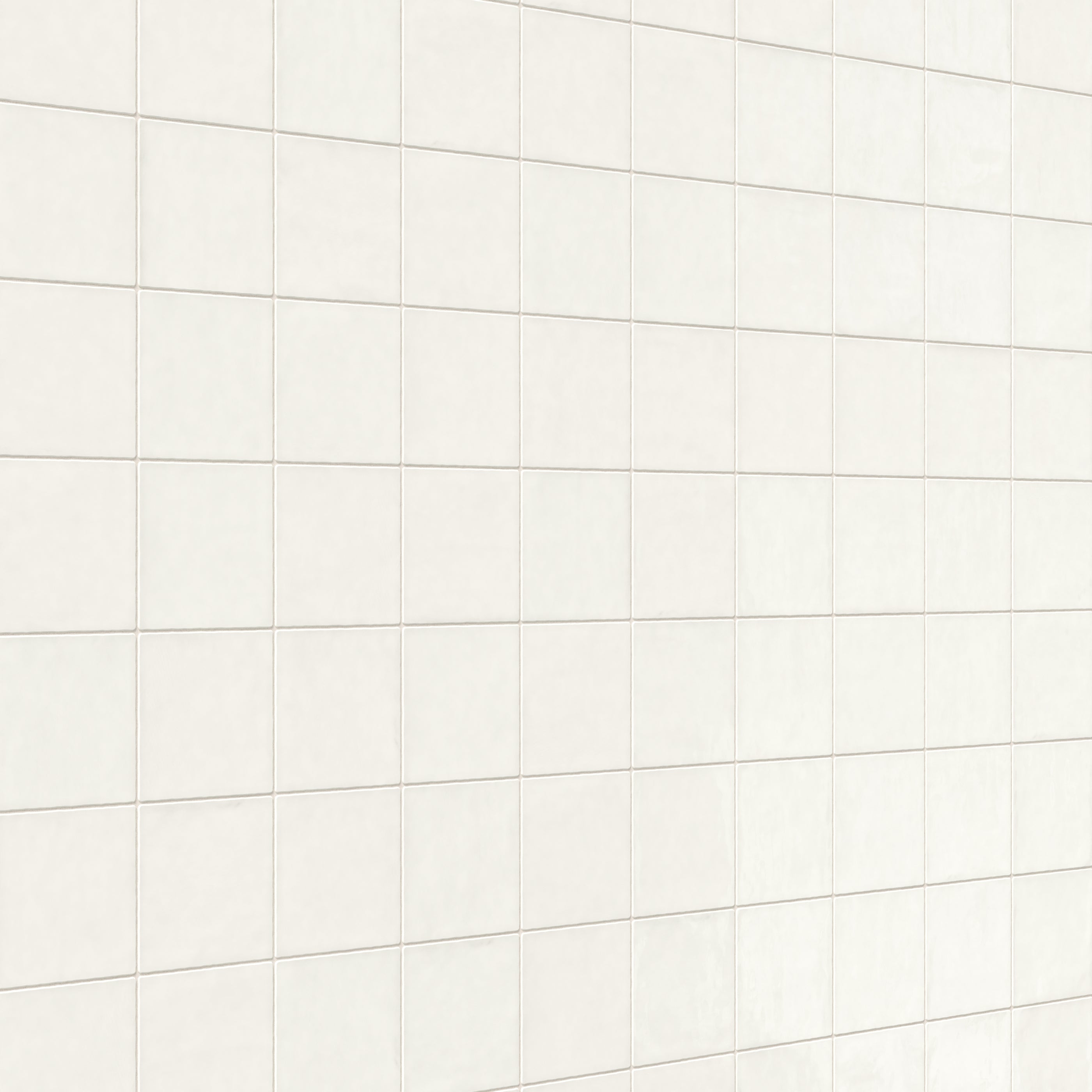 Mikayla 5x5 Glossy Ceramic Tile in Eggshell