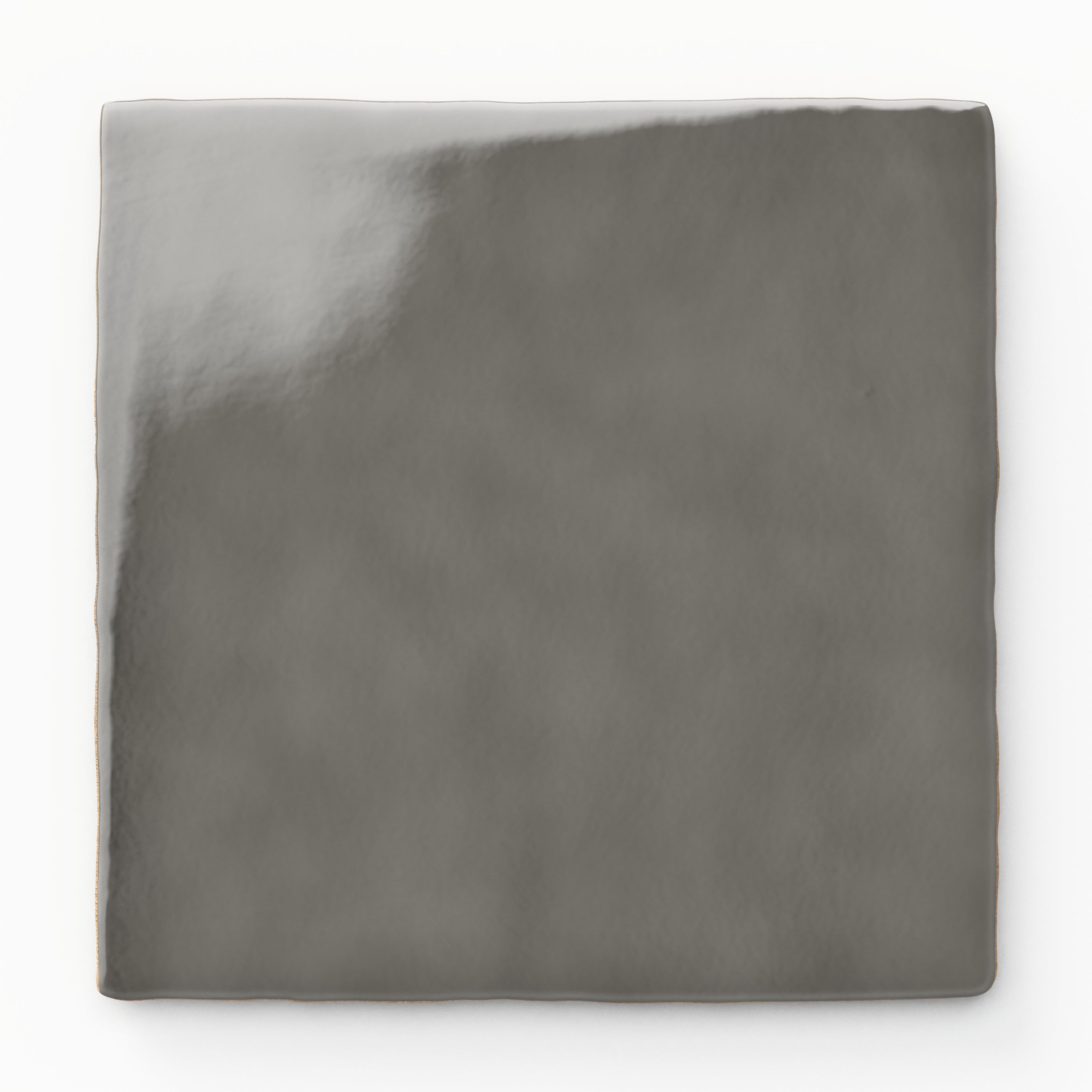 Mikayla 5x5 Glossy Ceramic Tile in Smoke