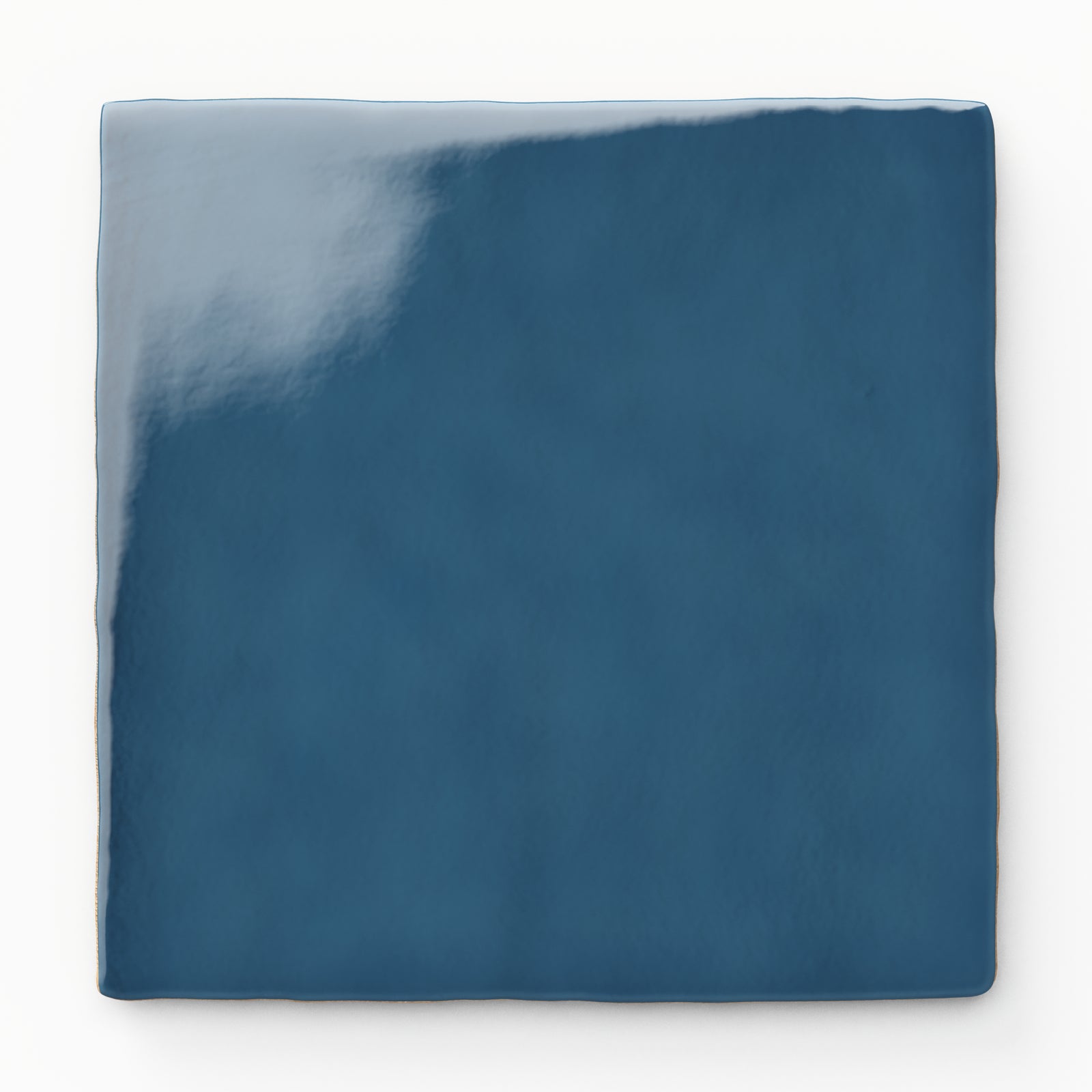 Mikayla 5x5 Glossy Ceramic Tile in Cerulean