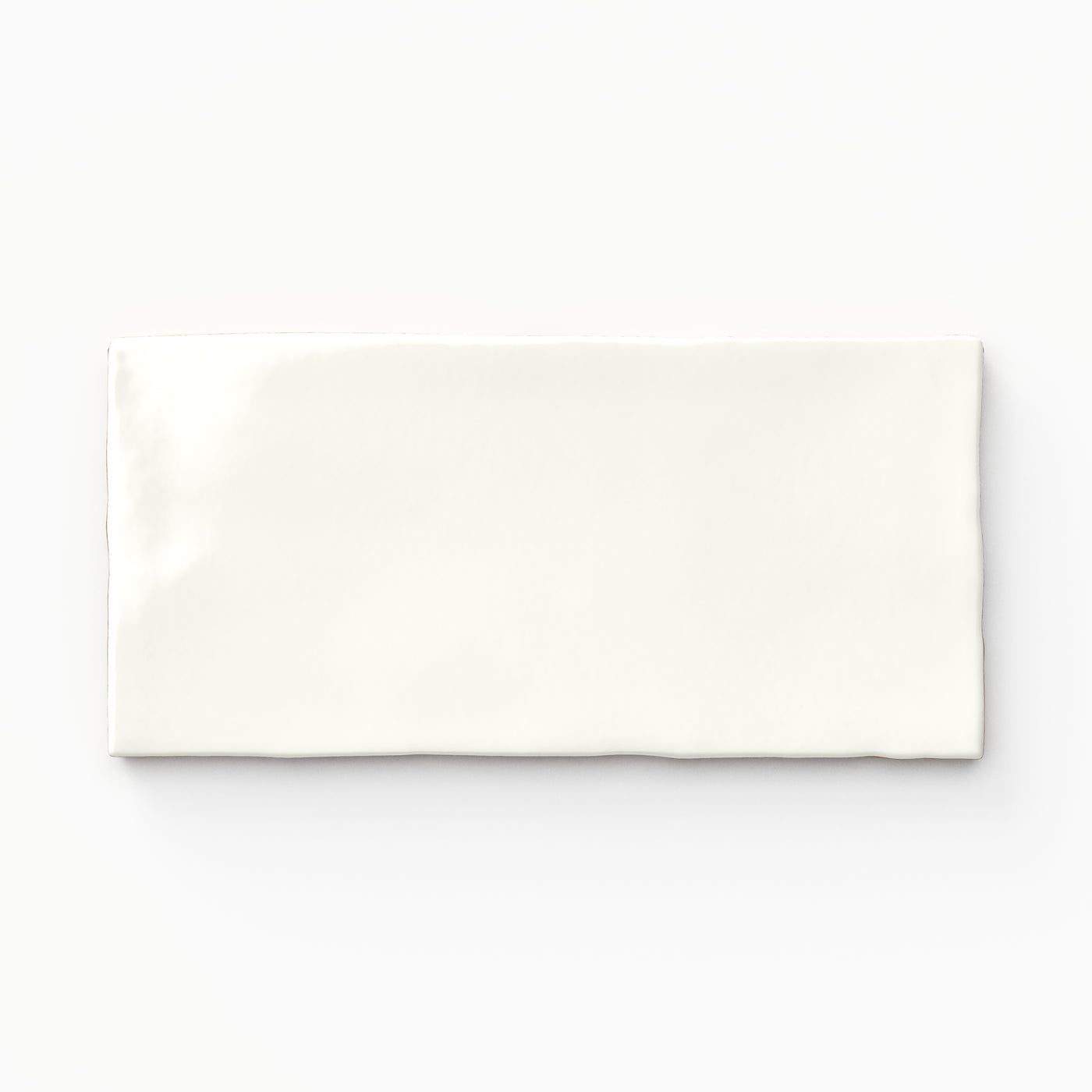 Mikayla 2.5x5 Glossy Ceramic Tile in Eggshell