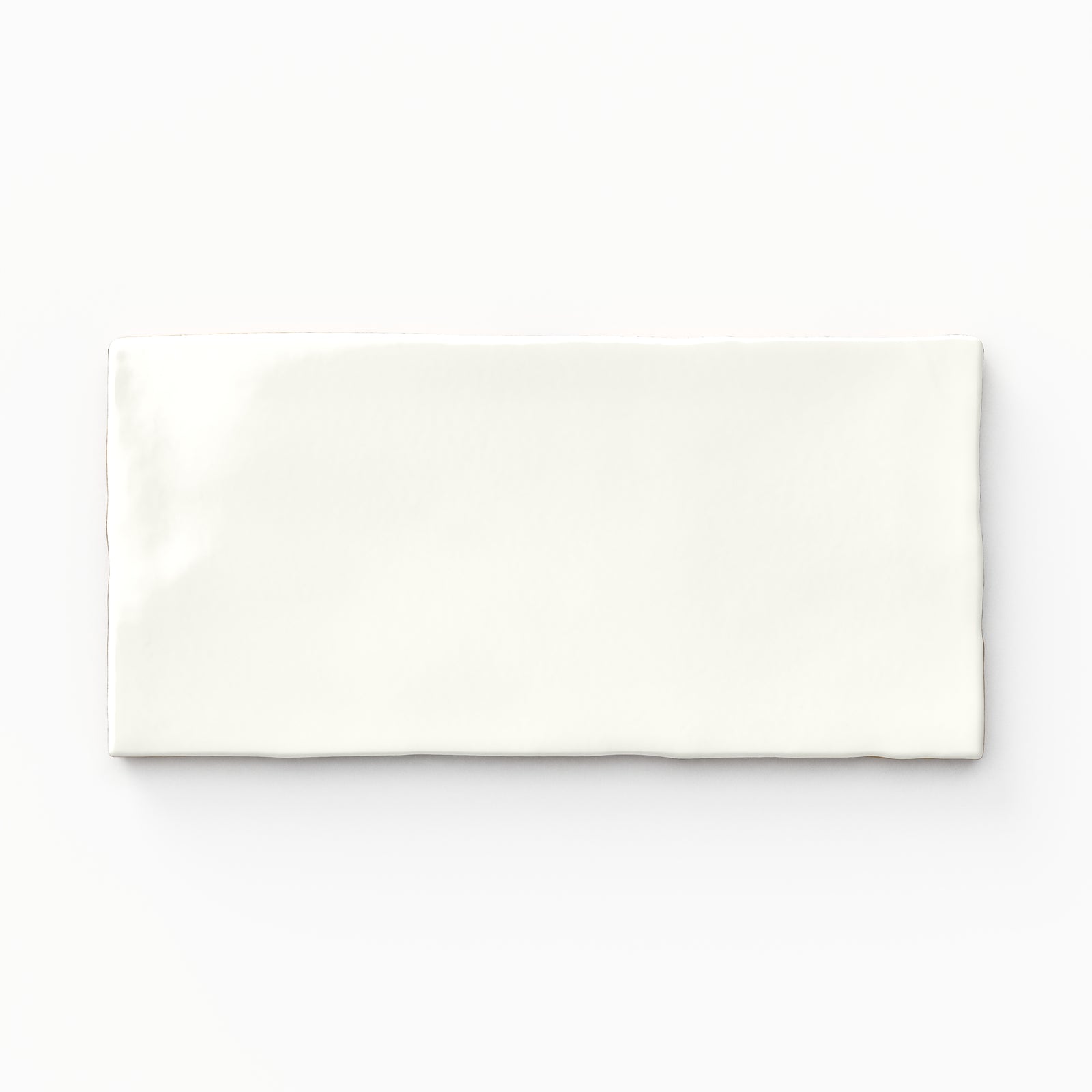 Mikayla 2.5x5 Glossy Ceramic Tile in Eggshell