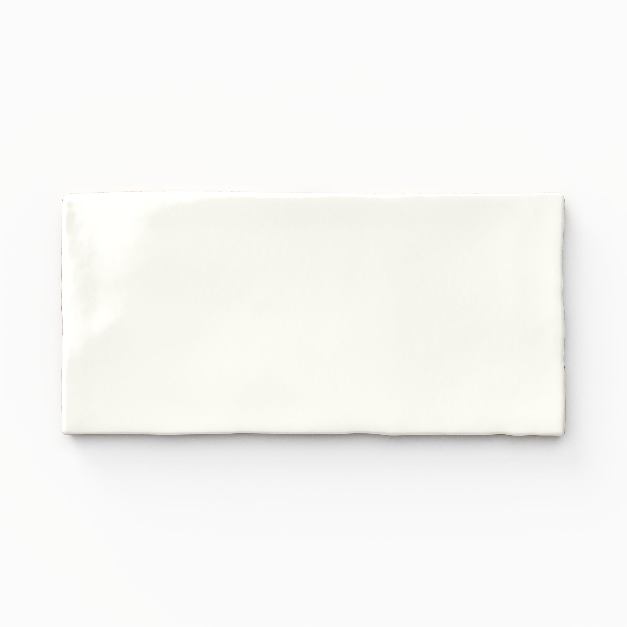 Mikayla 2.5x5 Glossy Ceramic Tile in Eggshell