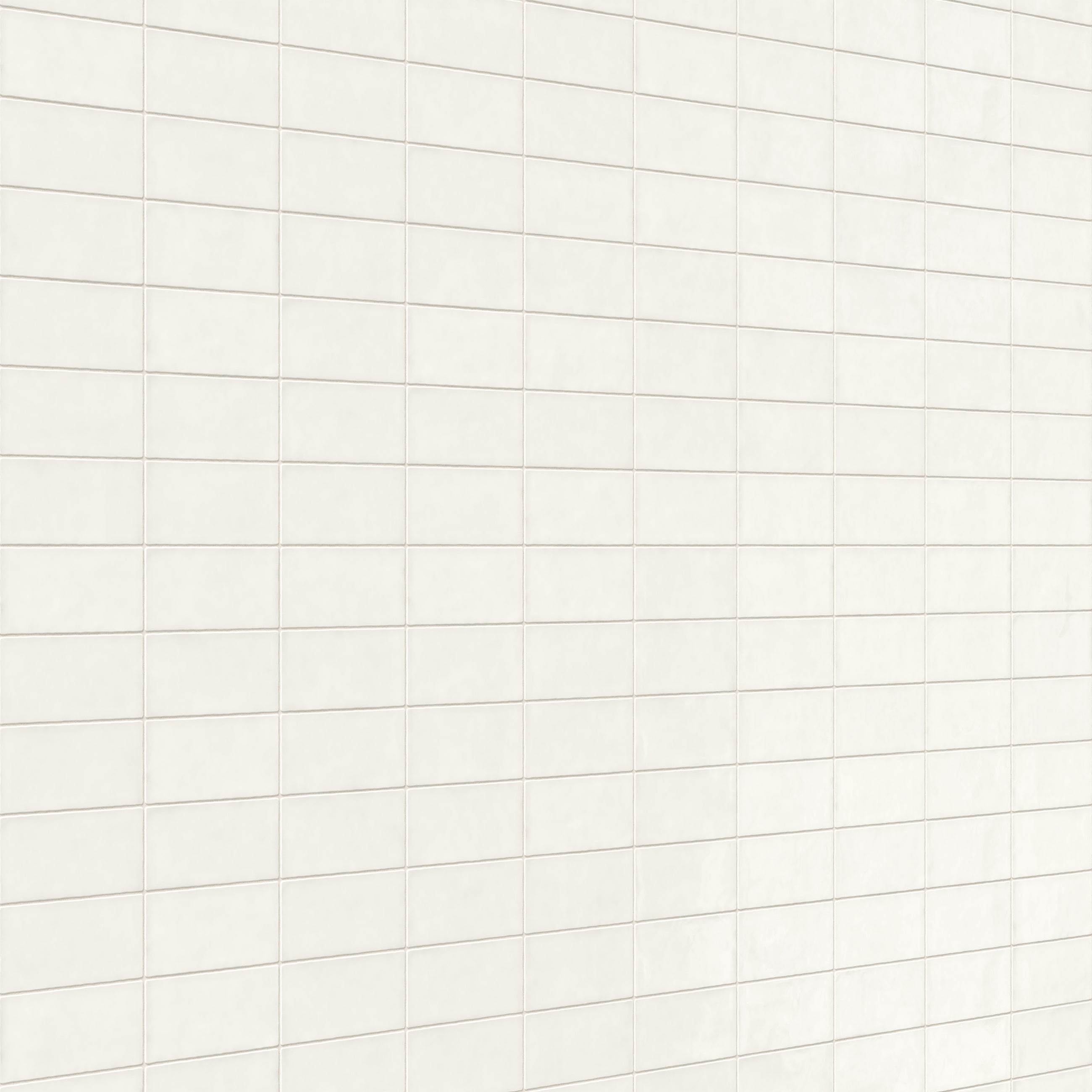 Mikayla 2.5x5 Glossy Ceramic Tile in Eggshell