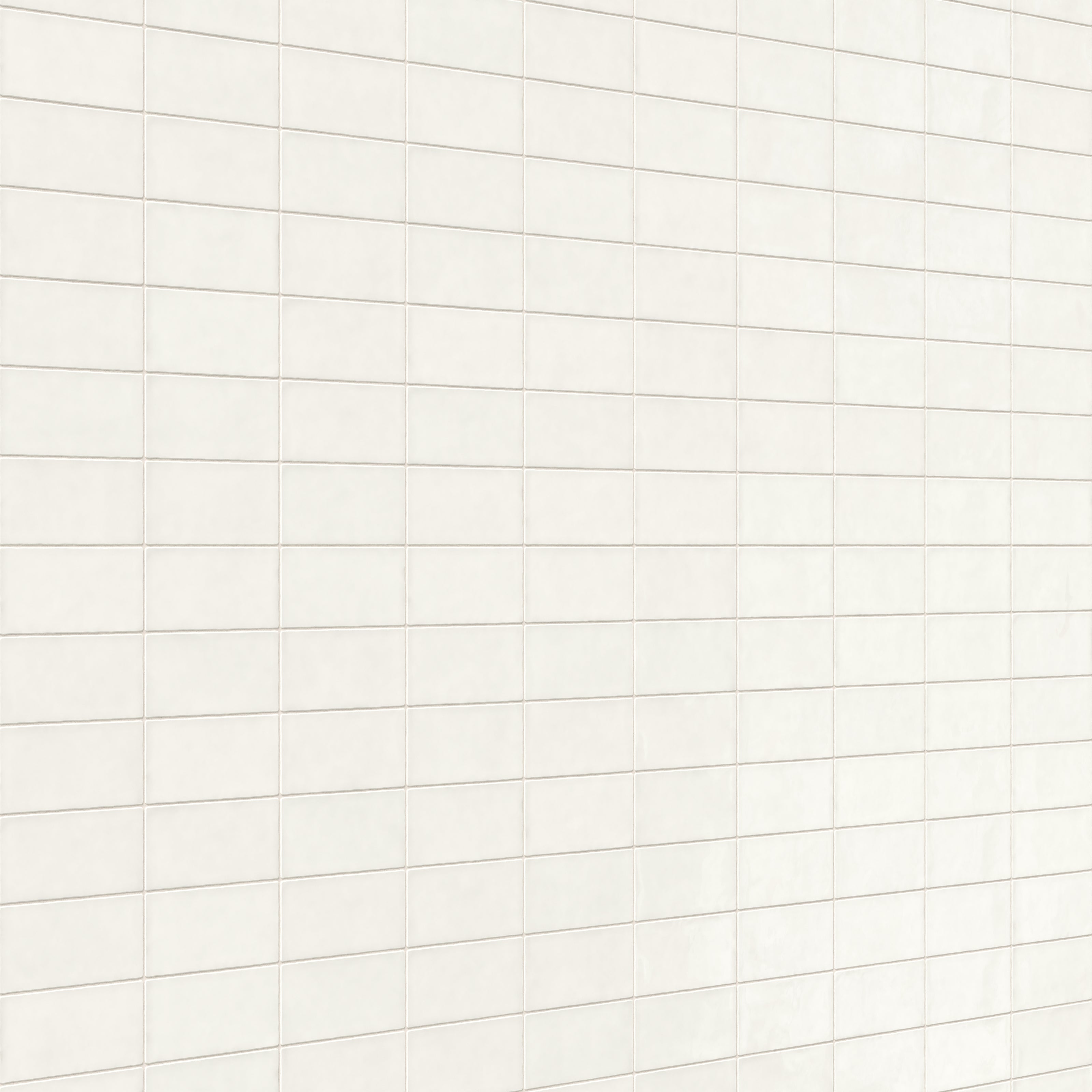 Mikayla 2.5x5 Glossy Ceramic Tile in Eggshell