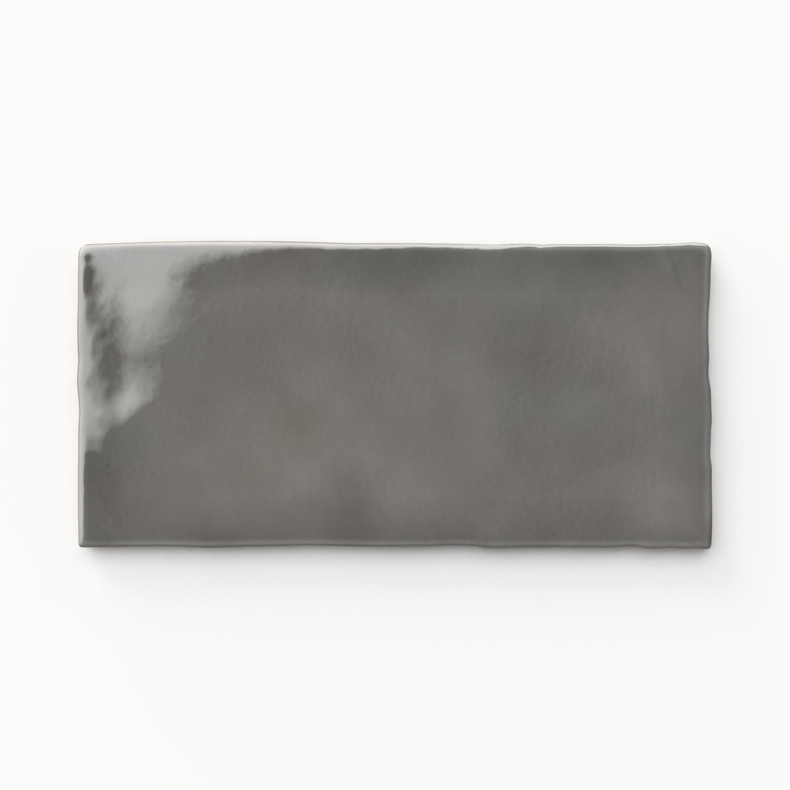 Mikayla 2.5x5 Glossy Ceramic Tile in Smoke