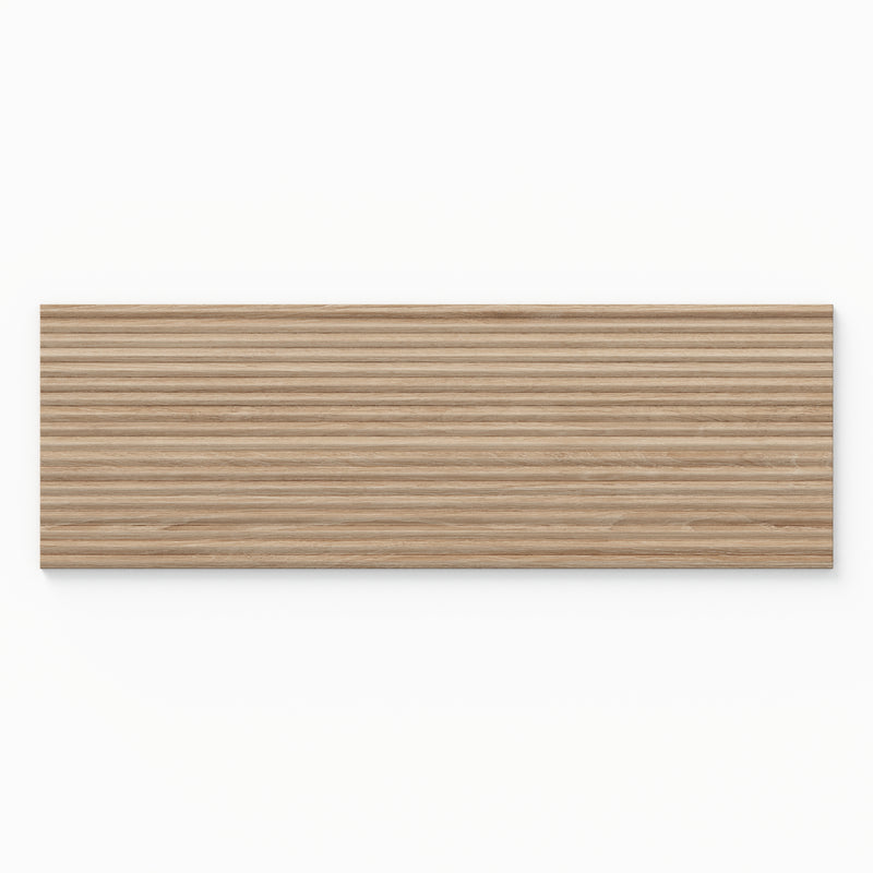 Jameson 12x36 Matte Ceramic Tile in Camel Deco