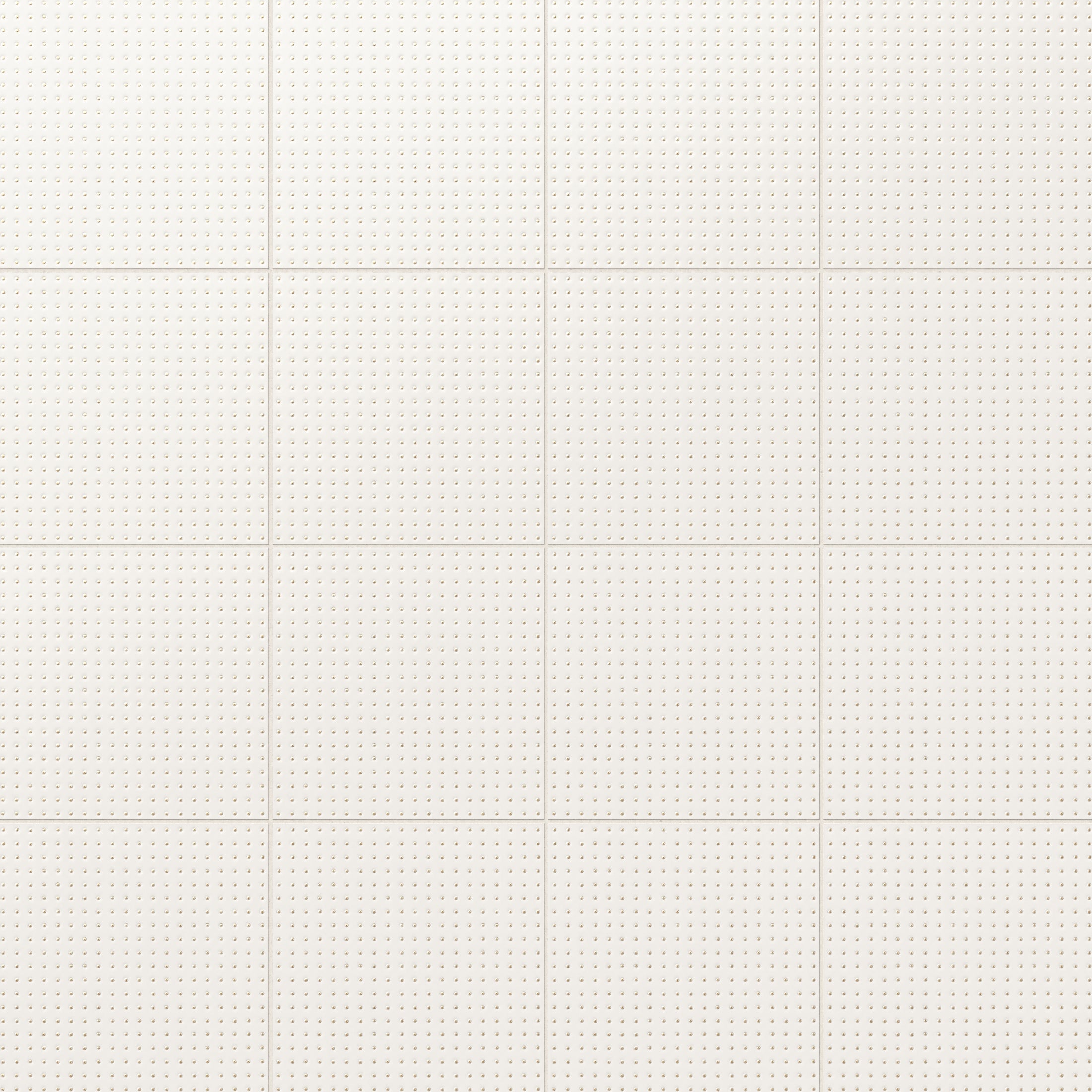Kira 12x12 Satin Ceramic Tile in Dots White