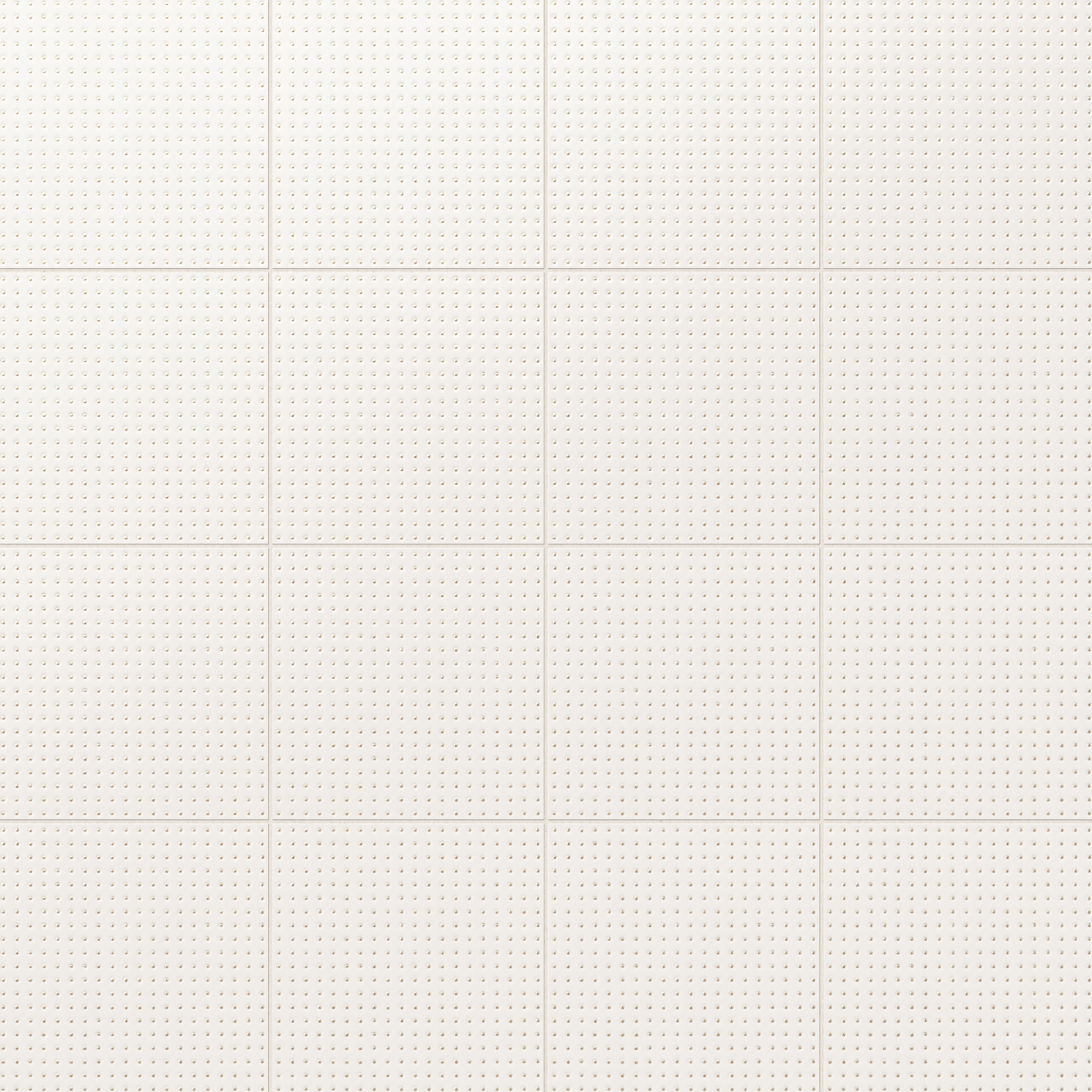 Kira 12x12 Satin Ceramic Tile in Dots White