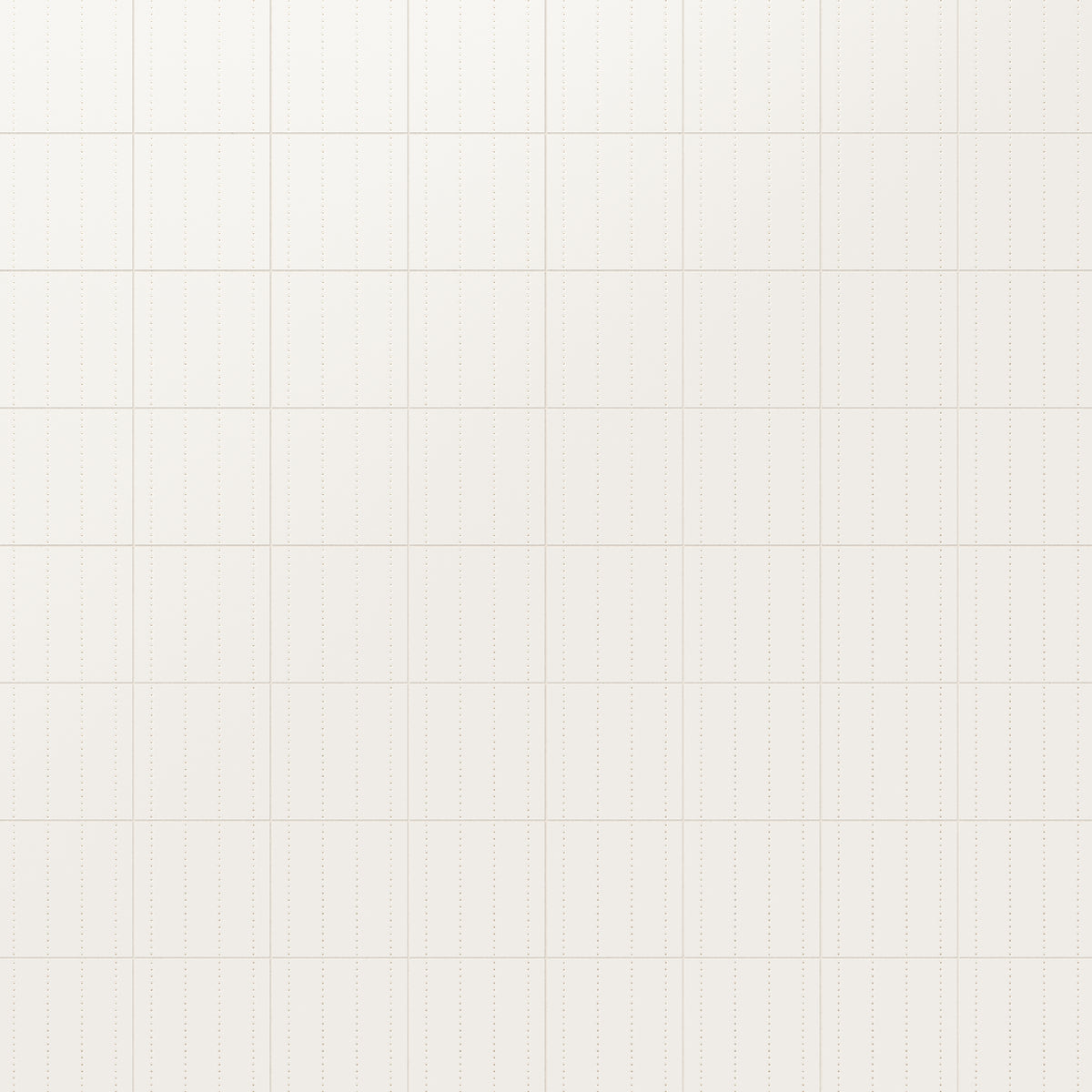 Kira 12x12 Satin Ceramic Tile in Dotted Lines White