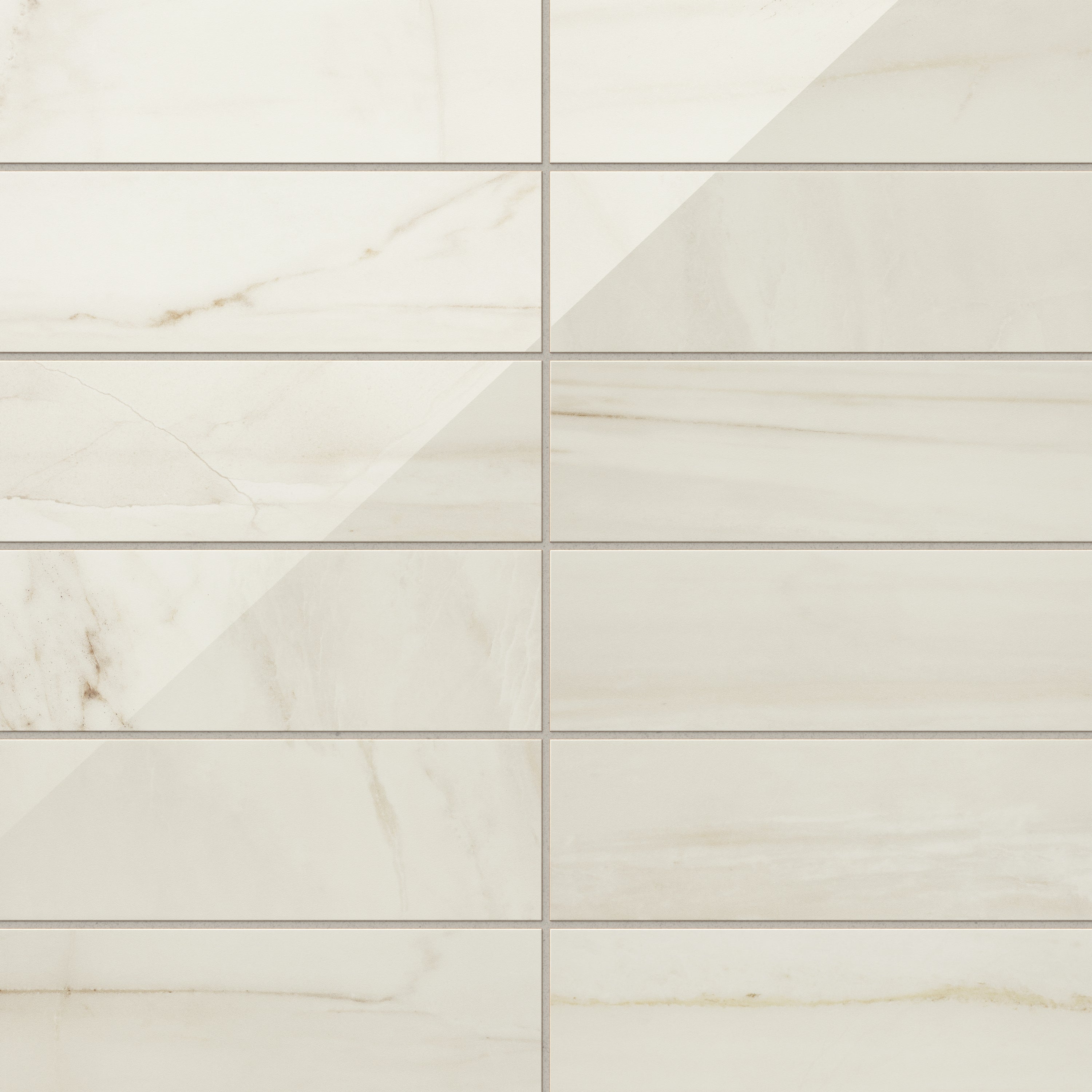 Kendrick 4x12 Glossy Ceramic Tile in Sand