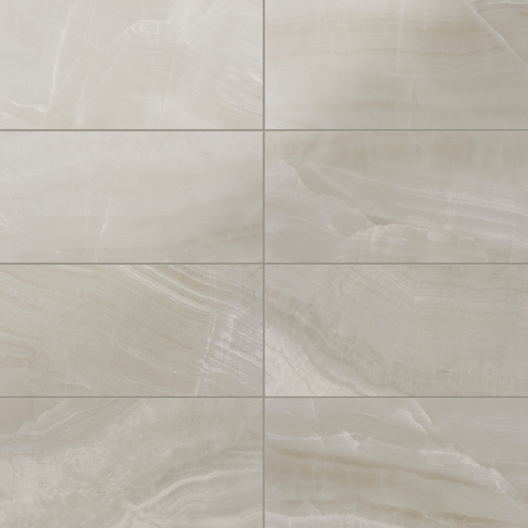 Giselle 12x24 Satin Porcelain Tile in Shell