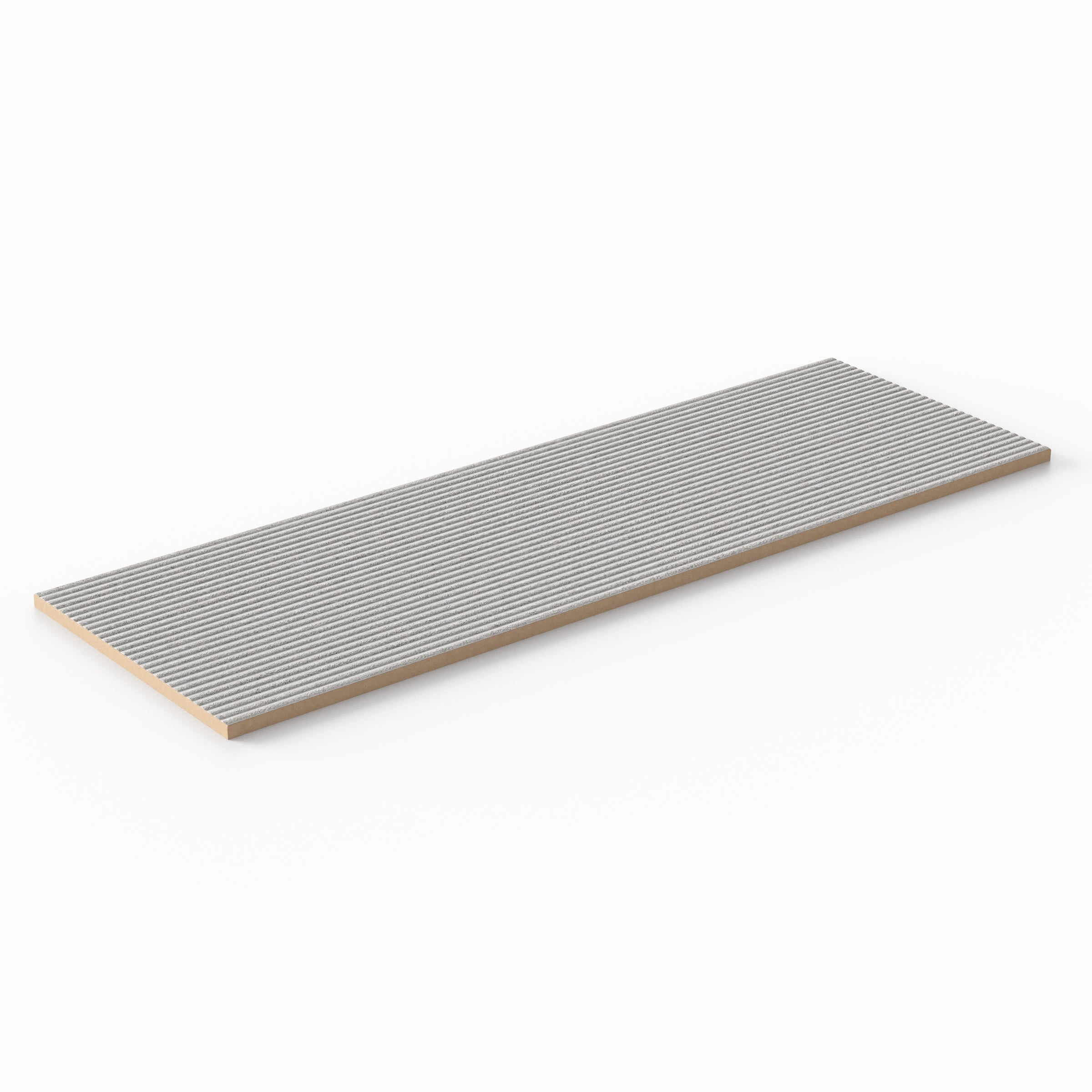 Kennedy 12x36 Matte Porcelain Tile in Graphite Deco