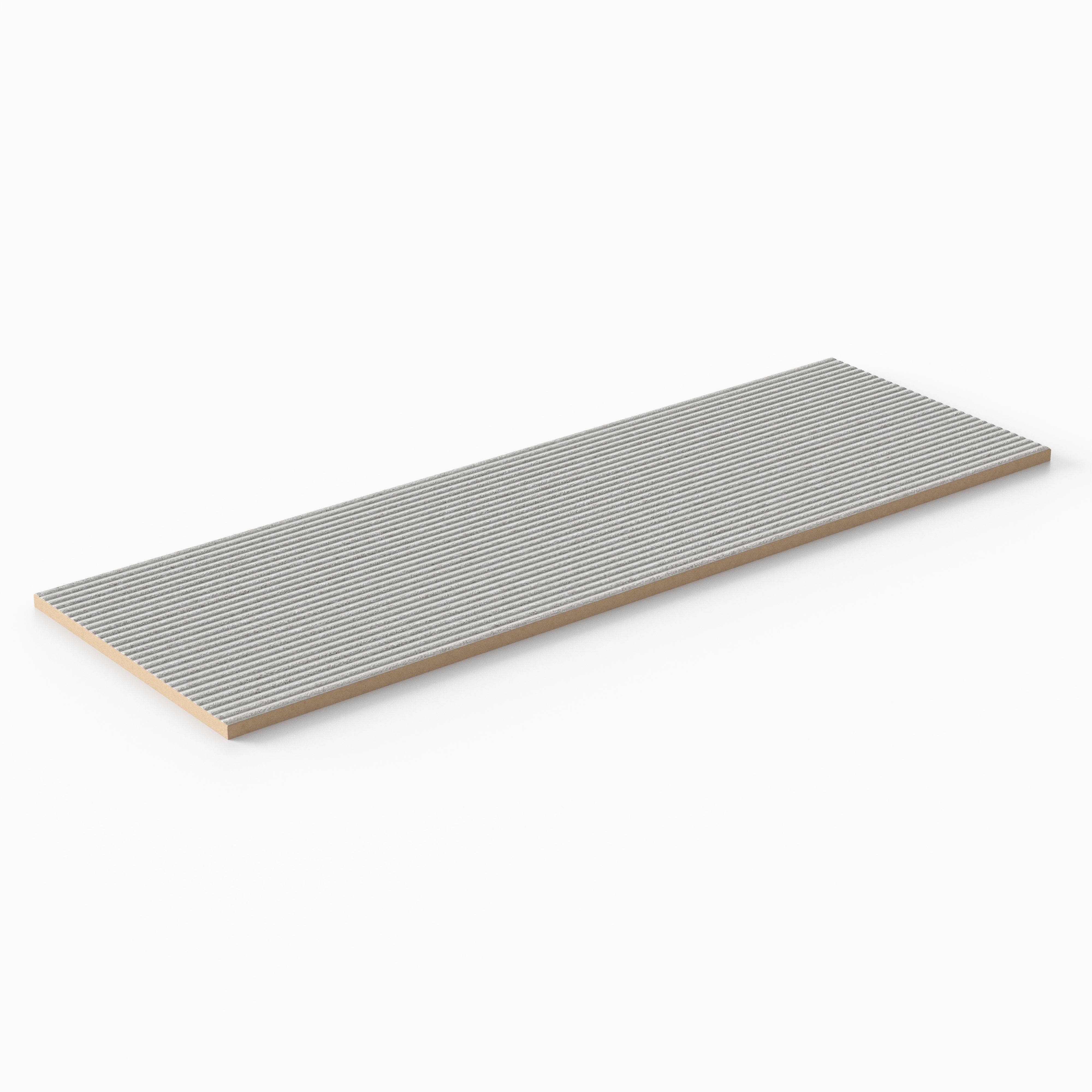 Kennedy 12x36 Matte Porcelain Tile in Graphite Deco