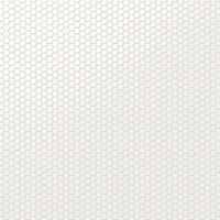 Ollie 3/4x3/4 Matte Porcelain Mosaic Penny Round Tile in White