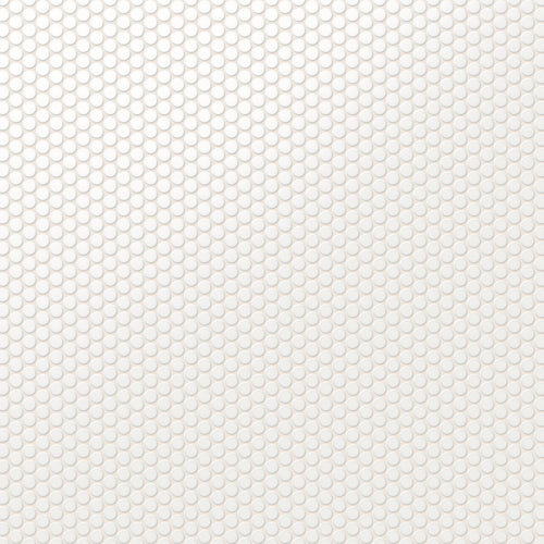 Ollie 3/4x3/4 Matte Porcelain Mosaic Penny Round Tile in White